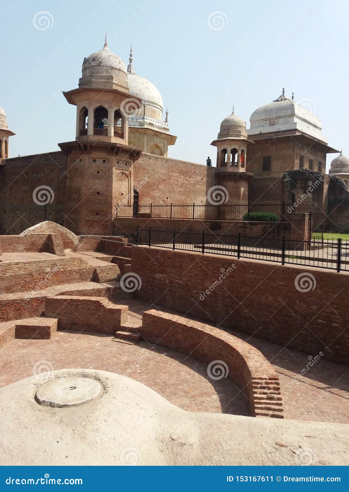 Sheikh chilli`s tomb stock image. Image of haryana, tomb - 153167611
