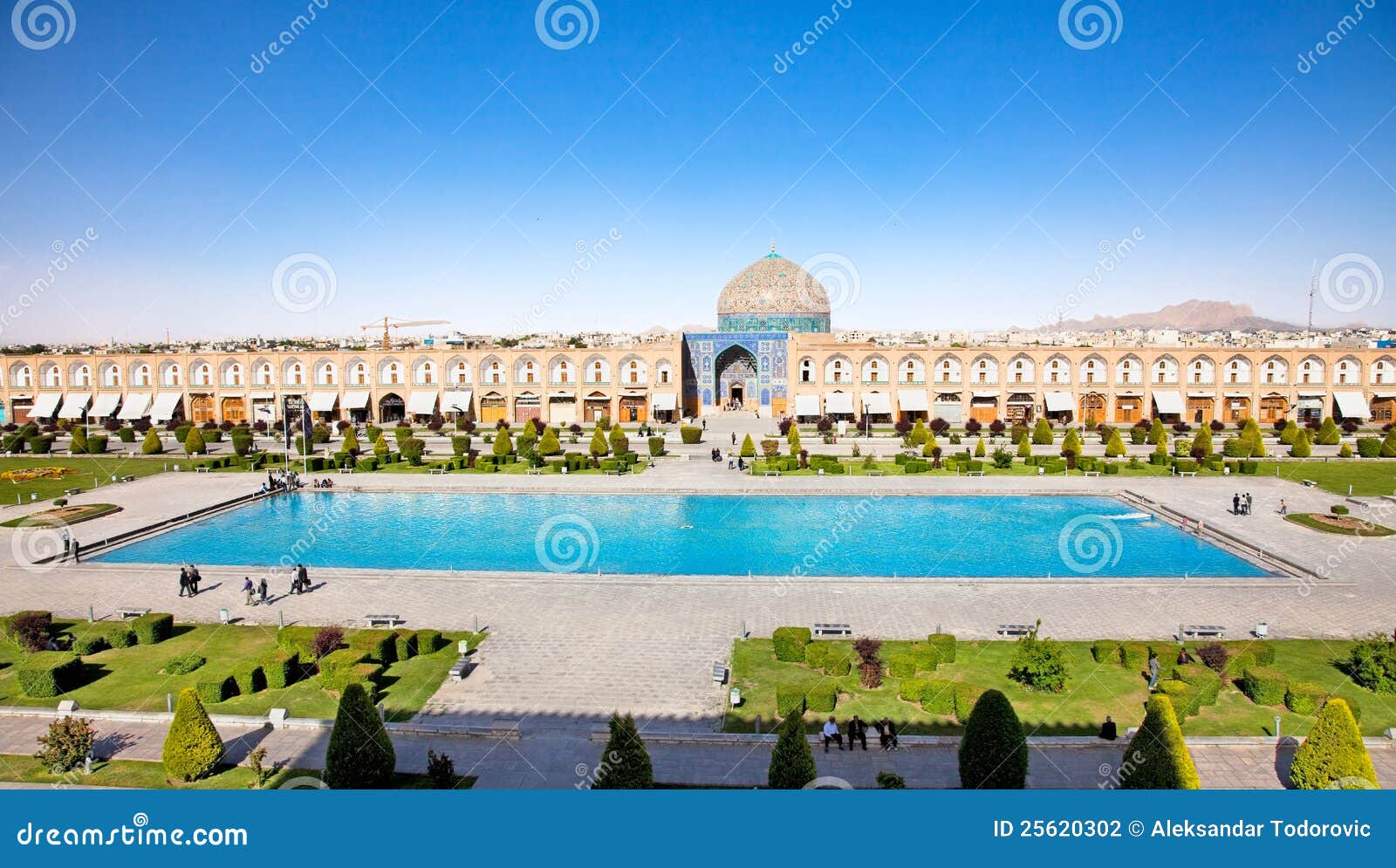 Sheikh Lotfollah Mosque, Esfahan, Iran Stock Photo - Image of esfahan ...
