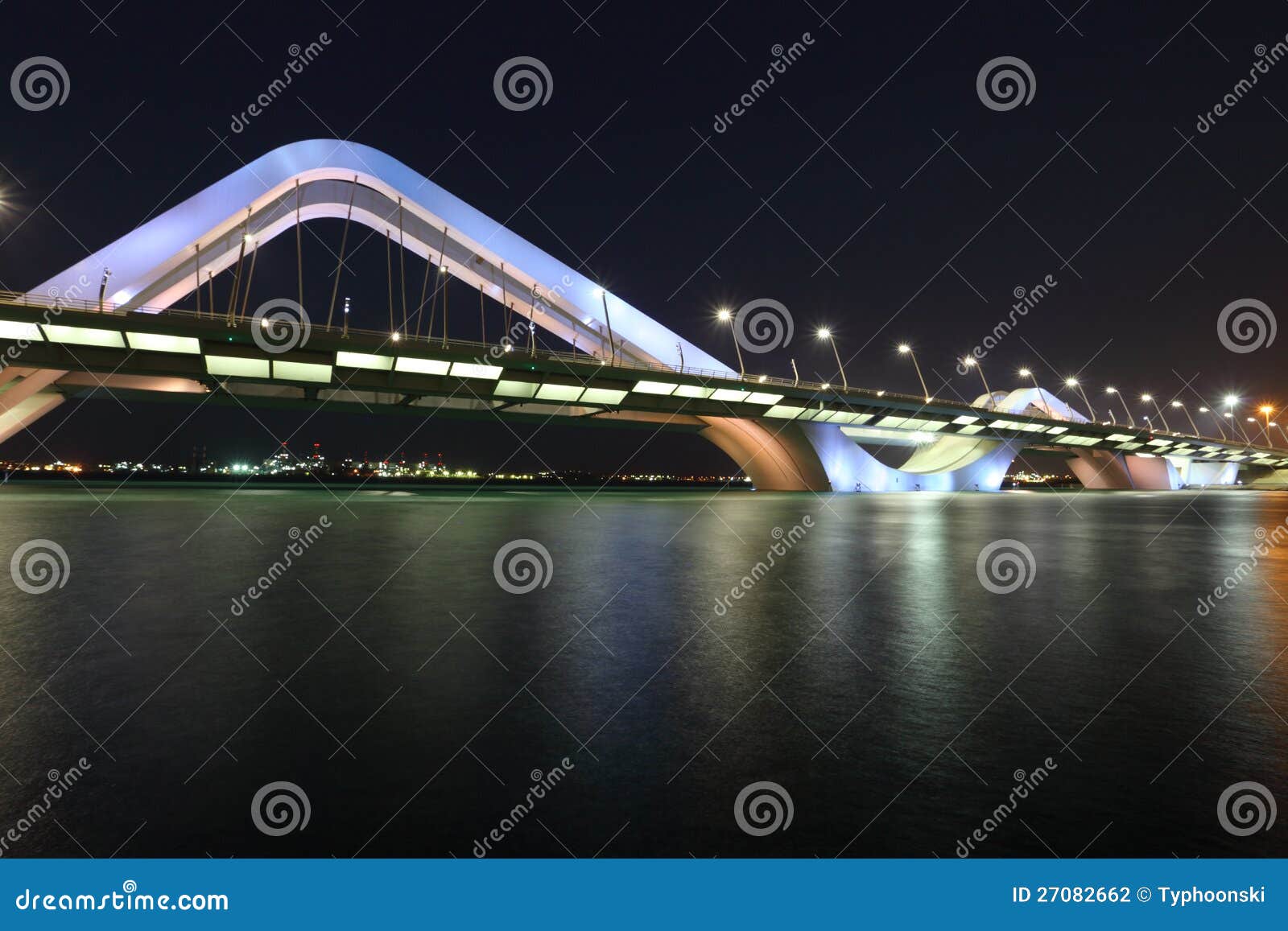 Sheikh Zayed Bridge, Abu Dhabi Editorial Photography - Image of arab ...