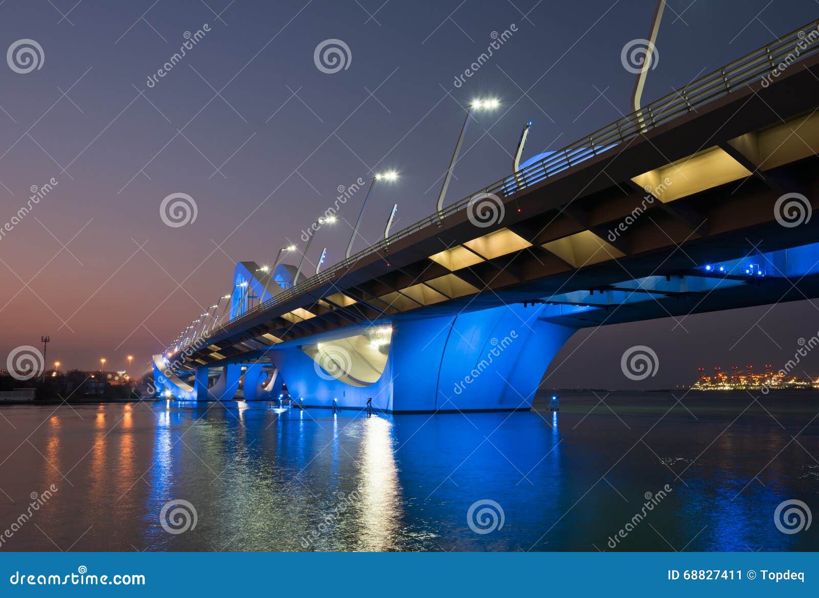 Sheikh Zayed Bridge, Abu Dhabi, UAE Editorial Photo - Image of bridge ...