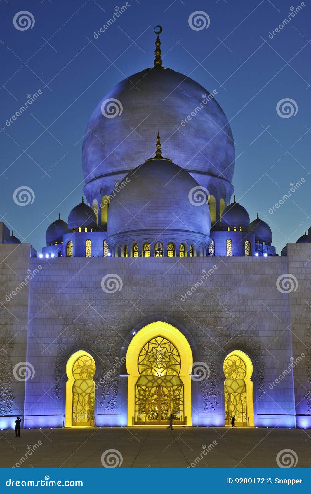 Sheikh zayed mosque stock photo. Image of grand, hallway - 9200172