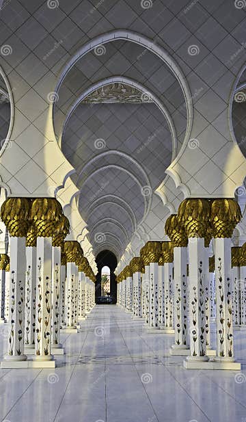 Sheikh zayed mosque stock photo. Image of gold, holy, faith - 9282410
