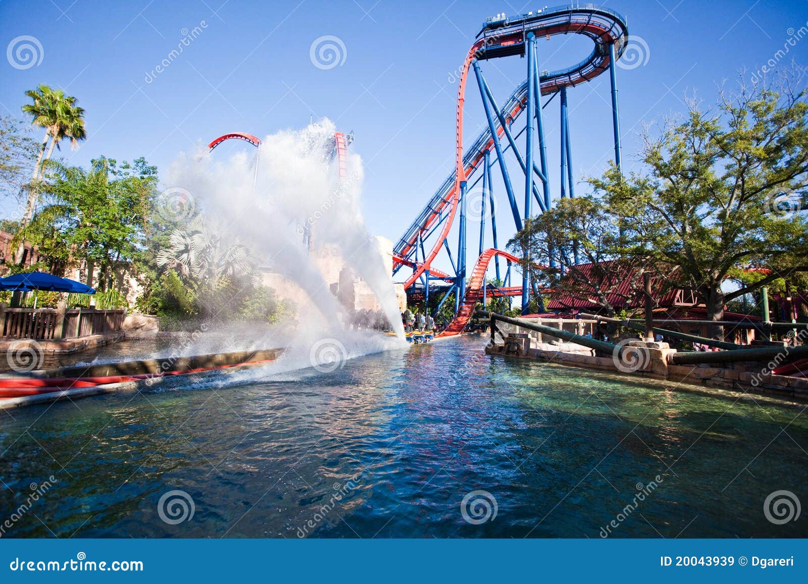 SheiKra editorial stock image. Image of steel, speed - 20043939