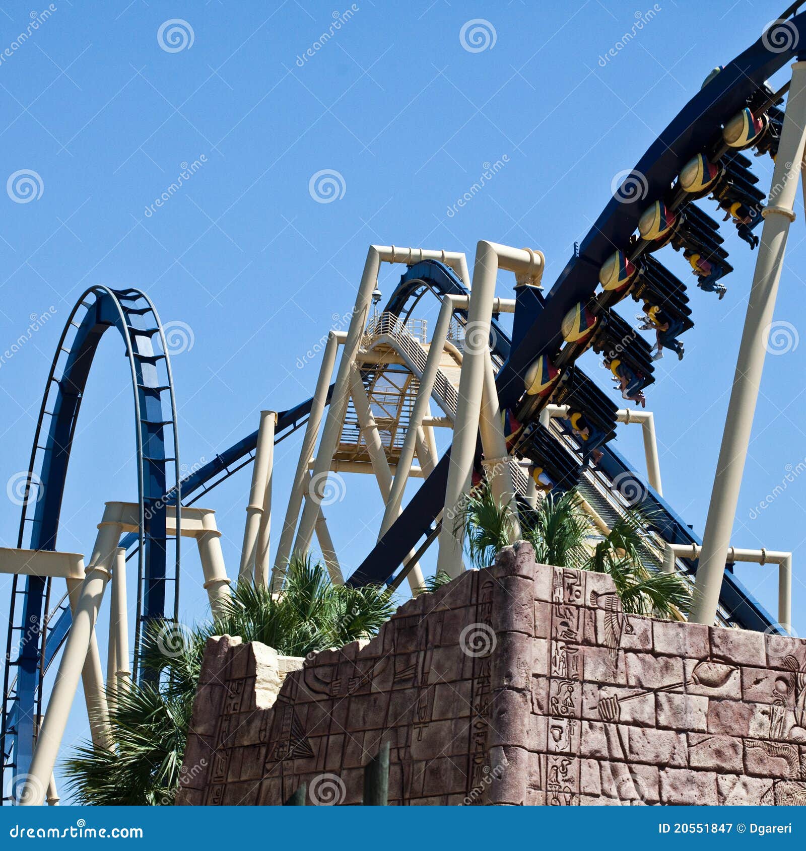 SheiKra editorial photography. Image of ride, steel, roller - 20551847