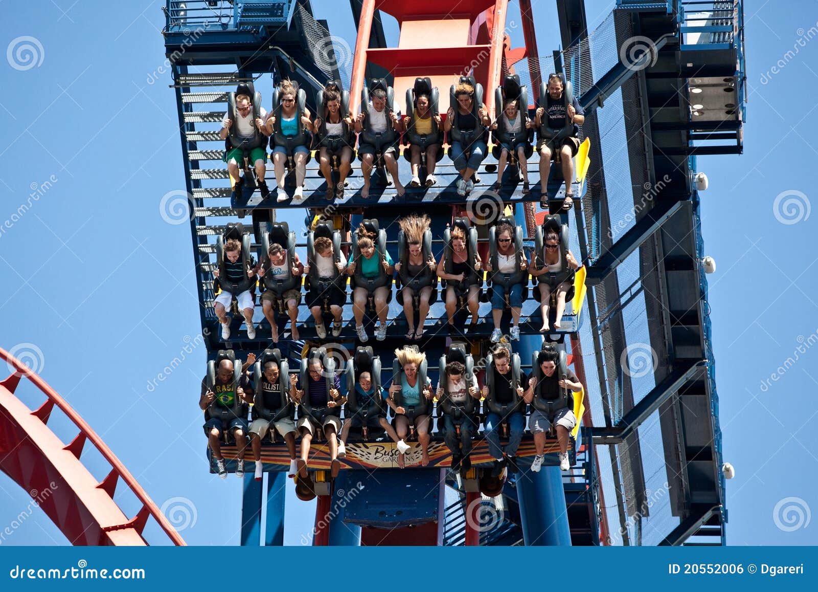 SheiKra editorial photo. Image of park, busch, thrill - 20552006