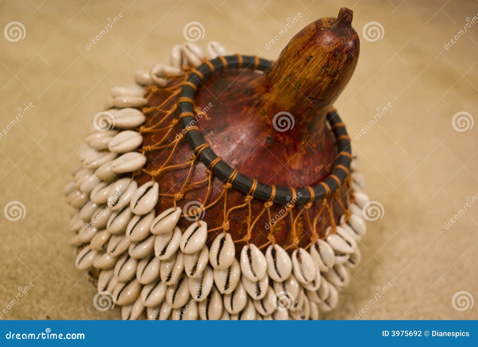 Shekere African Instrument stock photo. Image of musical - 3975692