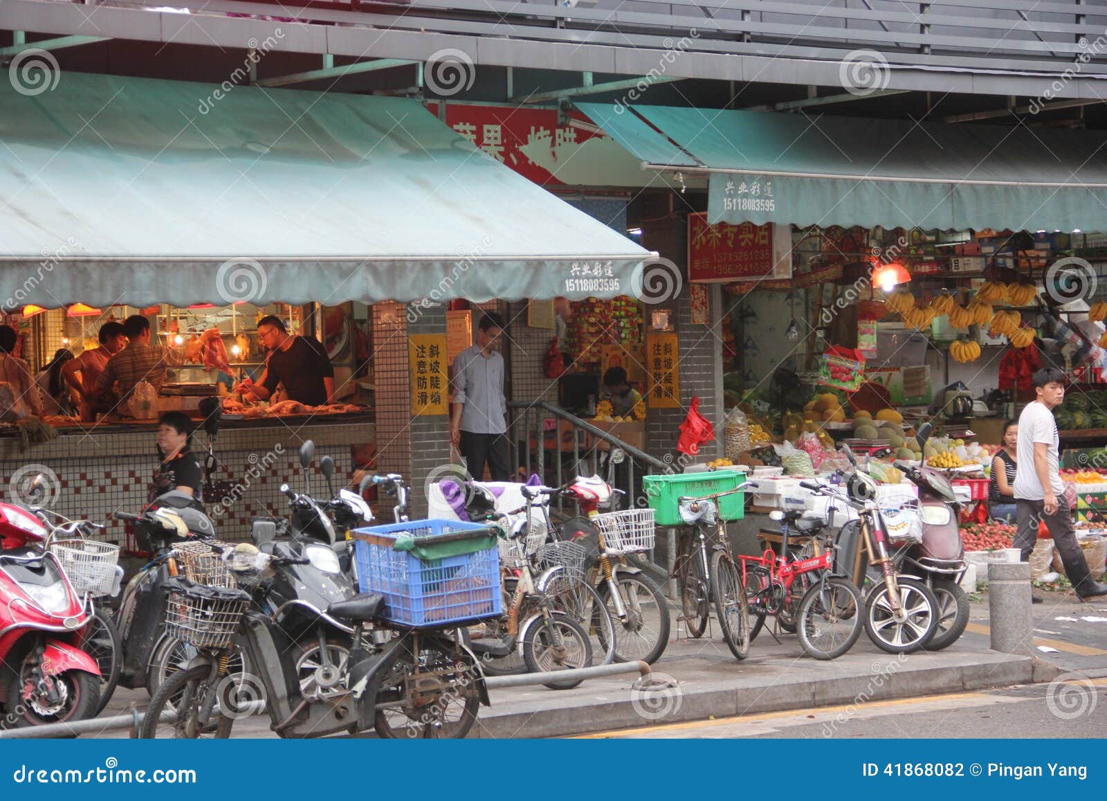 Shekou Vegetable Market In Shenzhen Editorial Photography Image Of Shop Governance 41868082