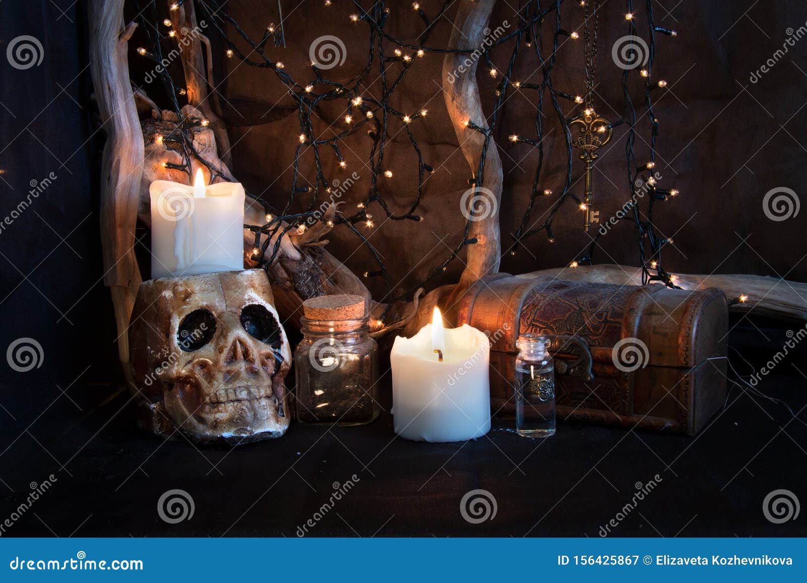 Shelf in the Attic of the Magic House Stock Image - Image of ...