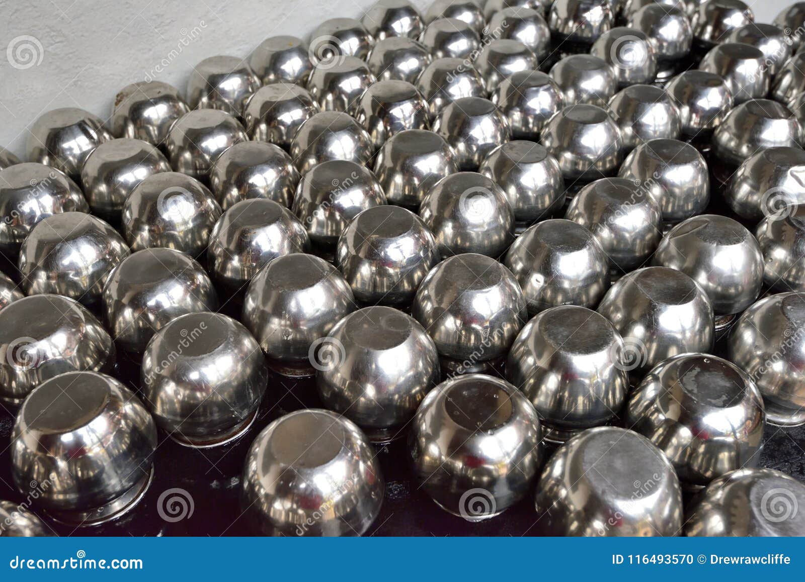 Shelf Full of Prayer Containers Stock Photo - Image of prayer, lines ...