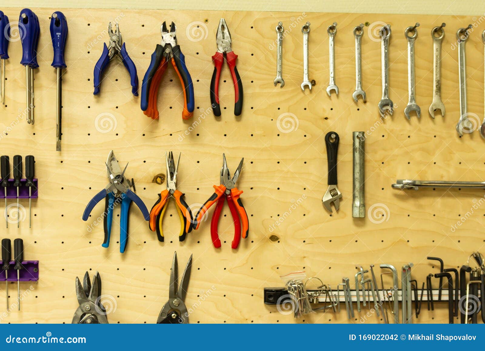 Shelf with tools stock photo. Image of traditional, tools - 169022042