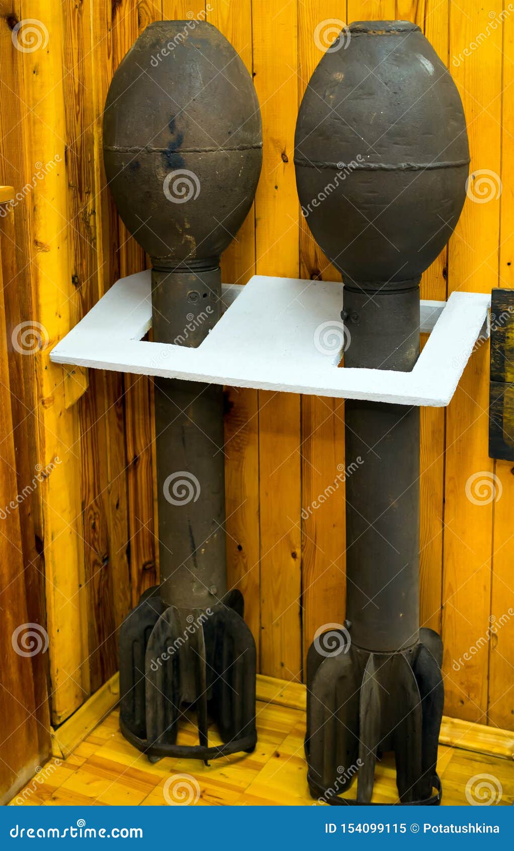 The Shell of a Barrelless Rocket Launcher `Andryusha` Stock Image ...