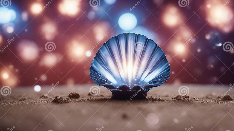 Shell on the Beach Near Exploding Star, Exploding Star, Form of ...