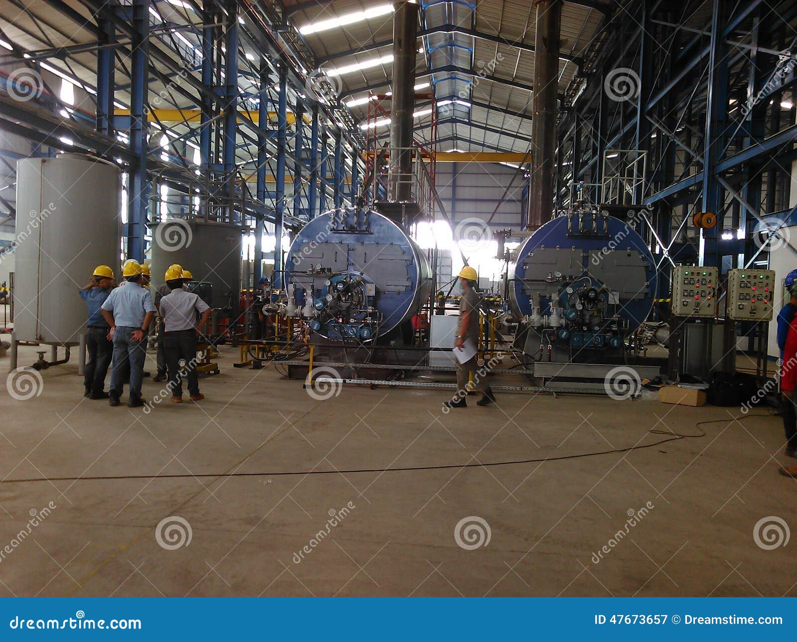 Shell boilers editorial photography. Image of plant, boiler - 47673657