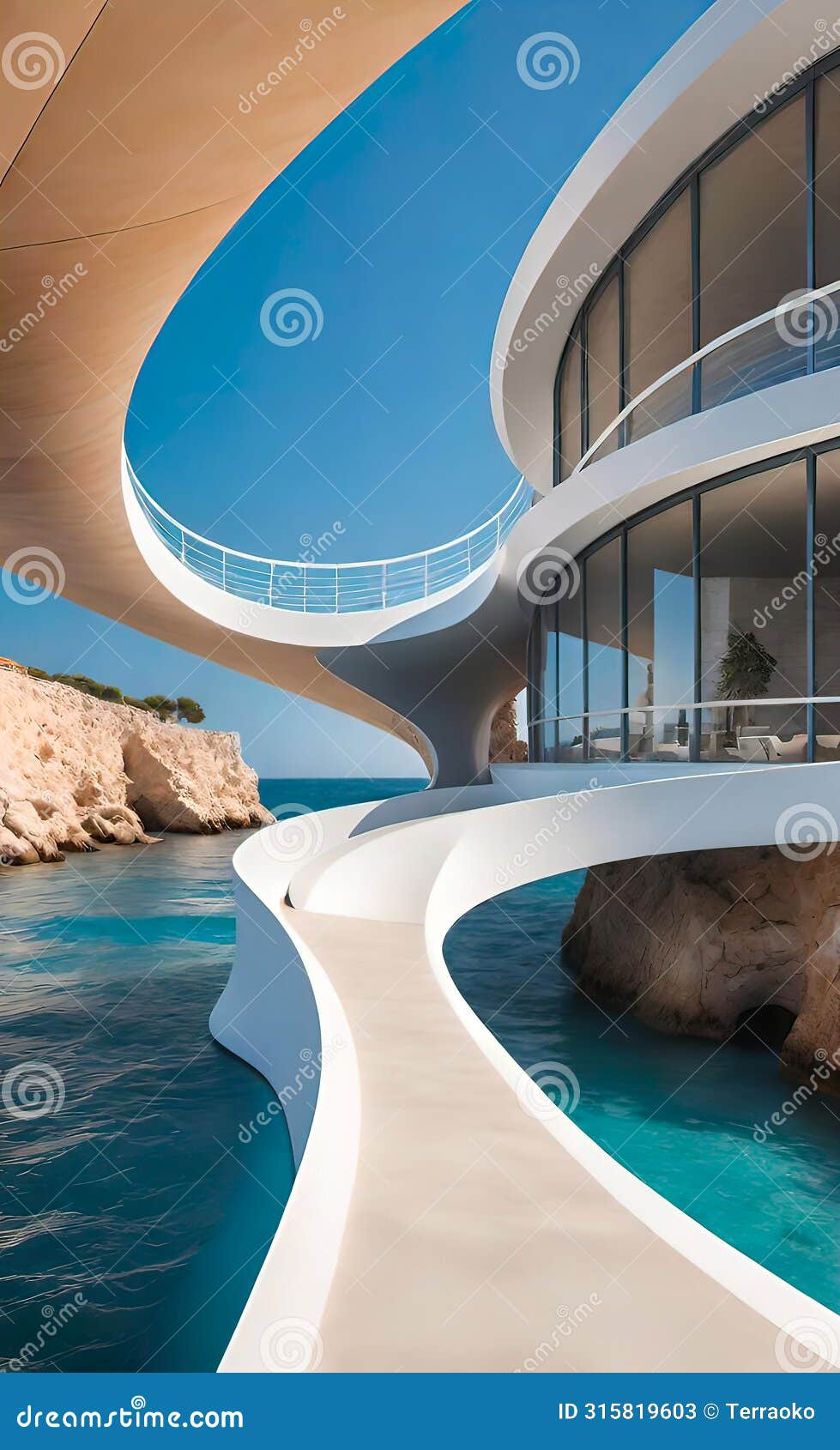 Shell and Clamshell Canopy with Brackets and Beautiful Shape, Modern ...