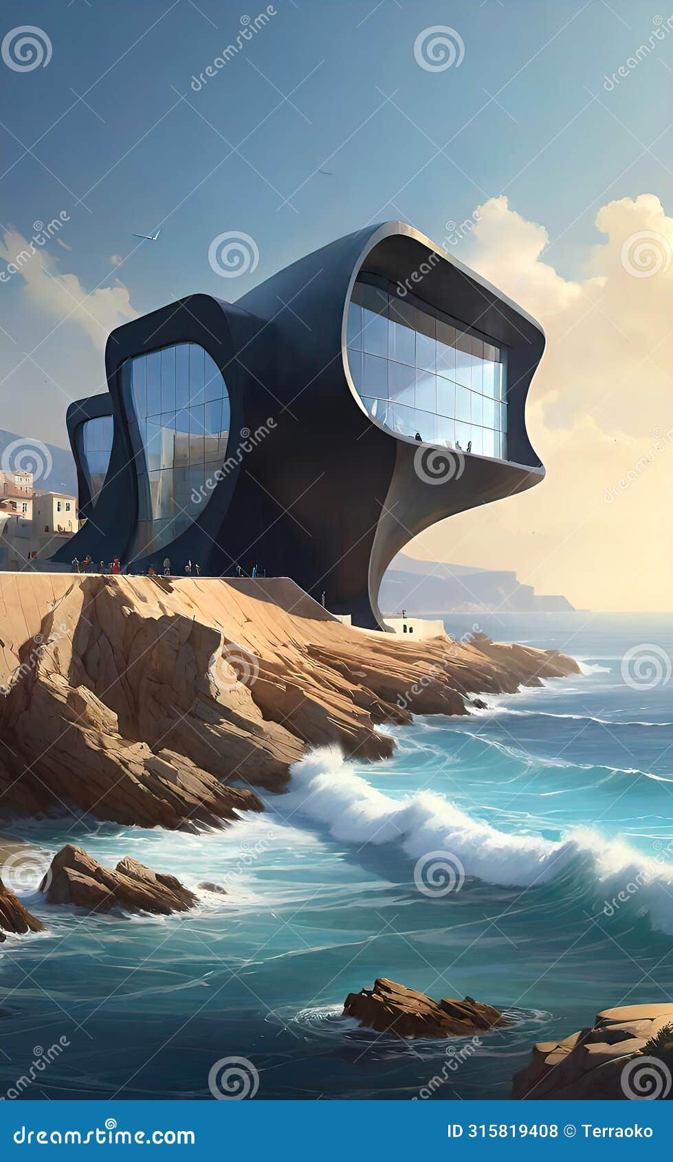 Shell and Clamshell Canopy with Brackets and Beautiful Shape, Modern ...