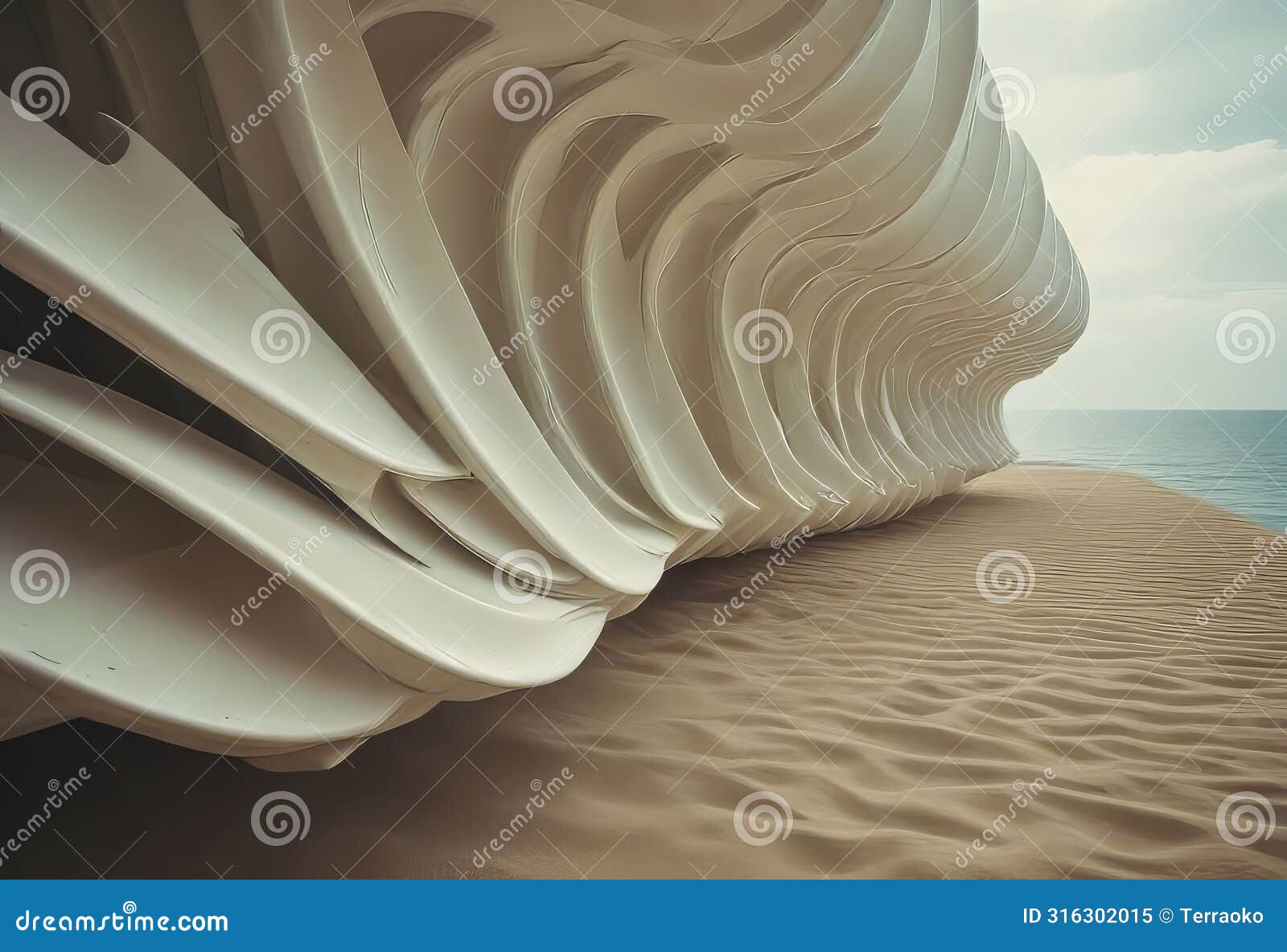 Shell and Clamshell Canopy with Brackets and Beautiful Shape, Modern ...