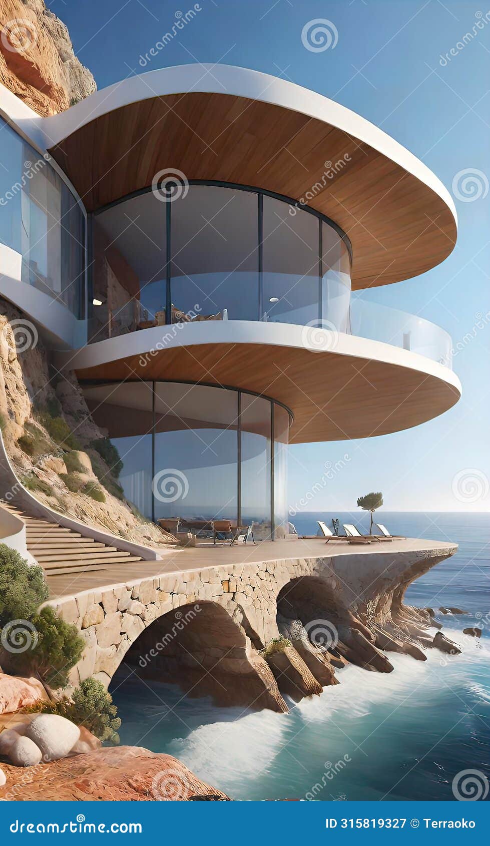 Shell and Clamshell Canopy with Brackets and Beautiful Shape, Modern ...