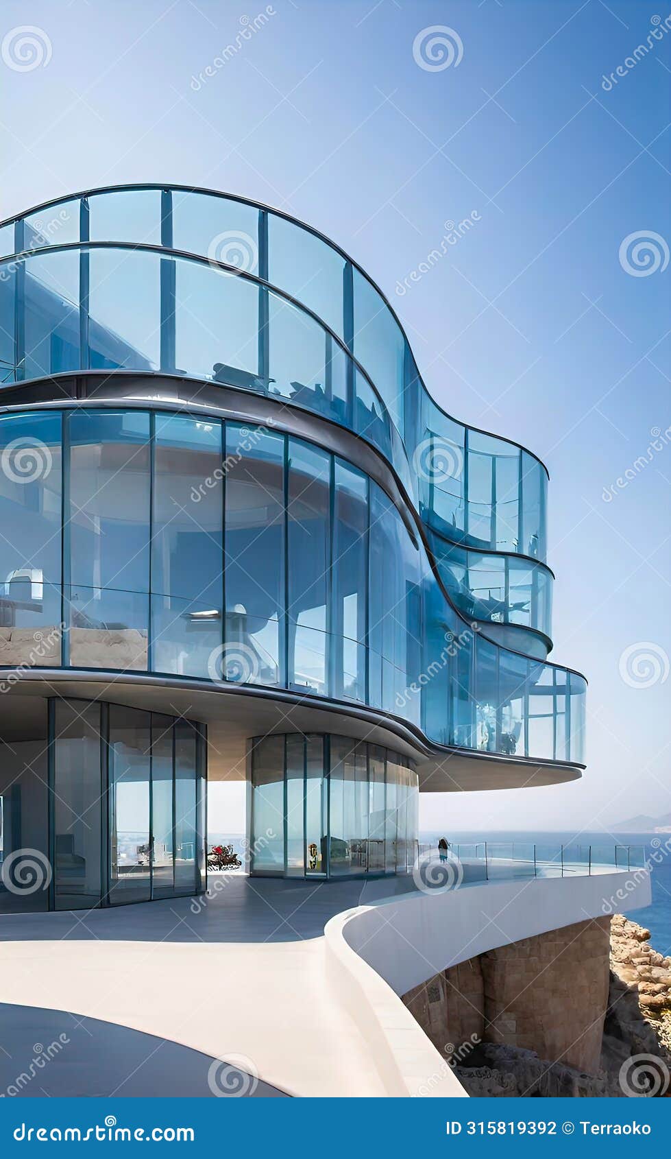 Shell And Clamshell Canopy With Brackets And Beautiful Shape, Modern ...