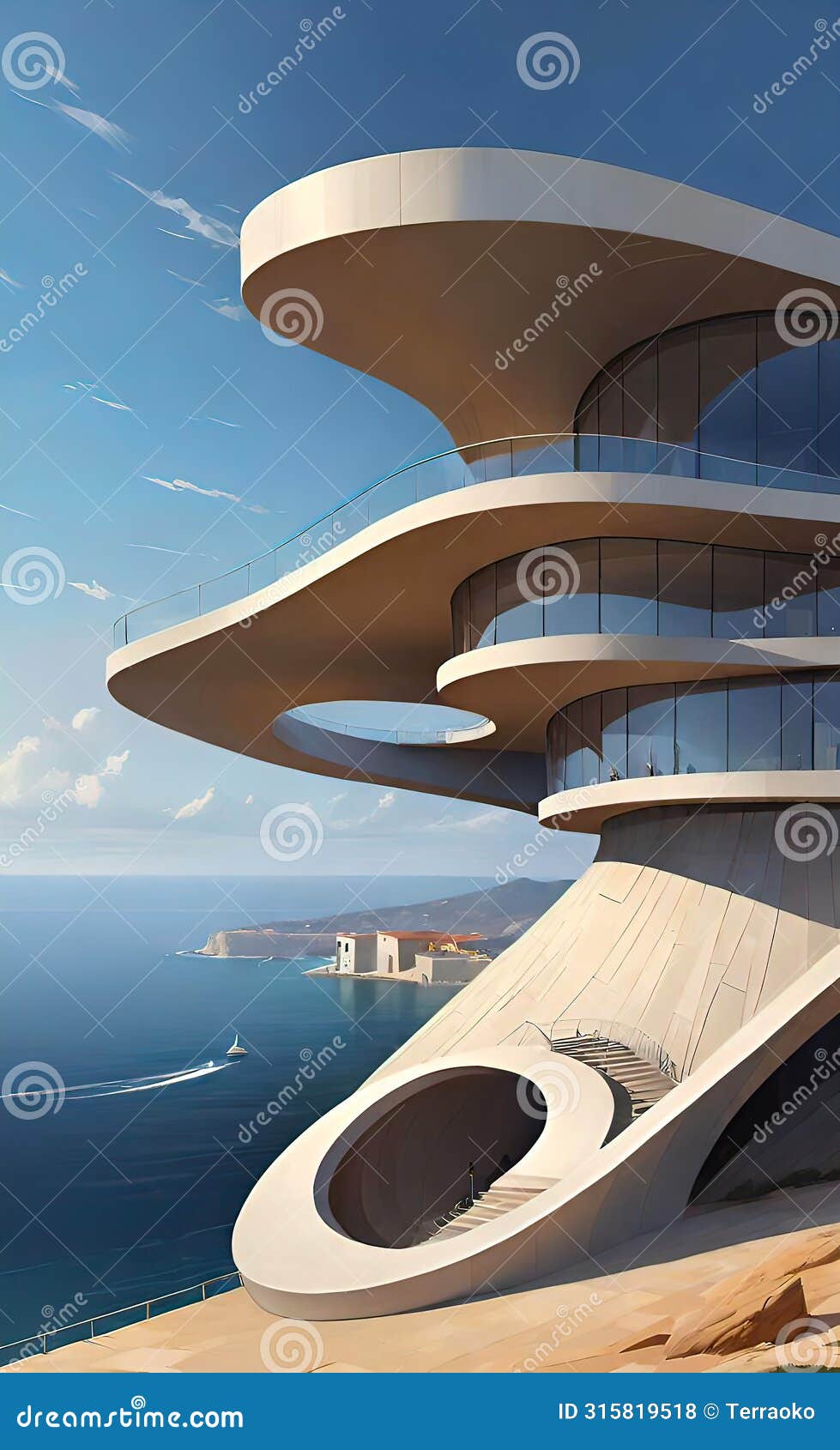 Shell and Clamshell Canopy with Brackets and Beautiful Shape, Modern ...