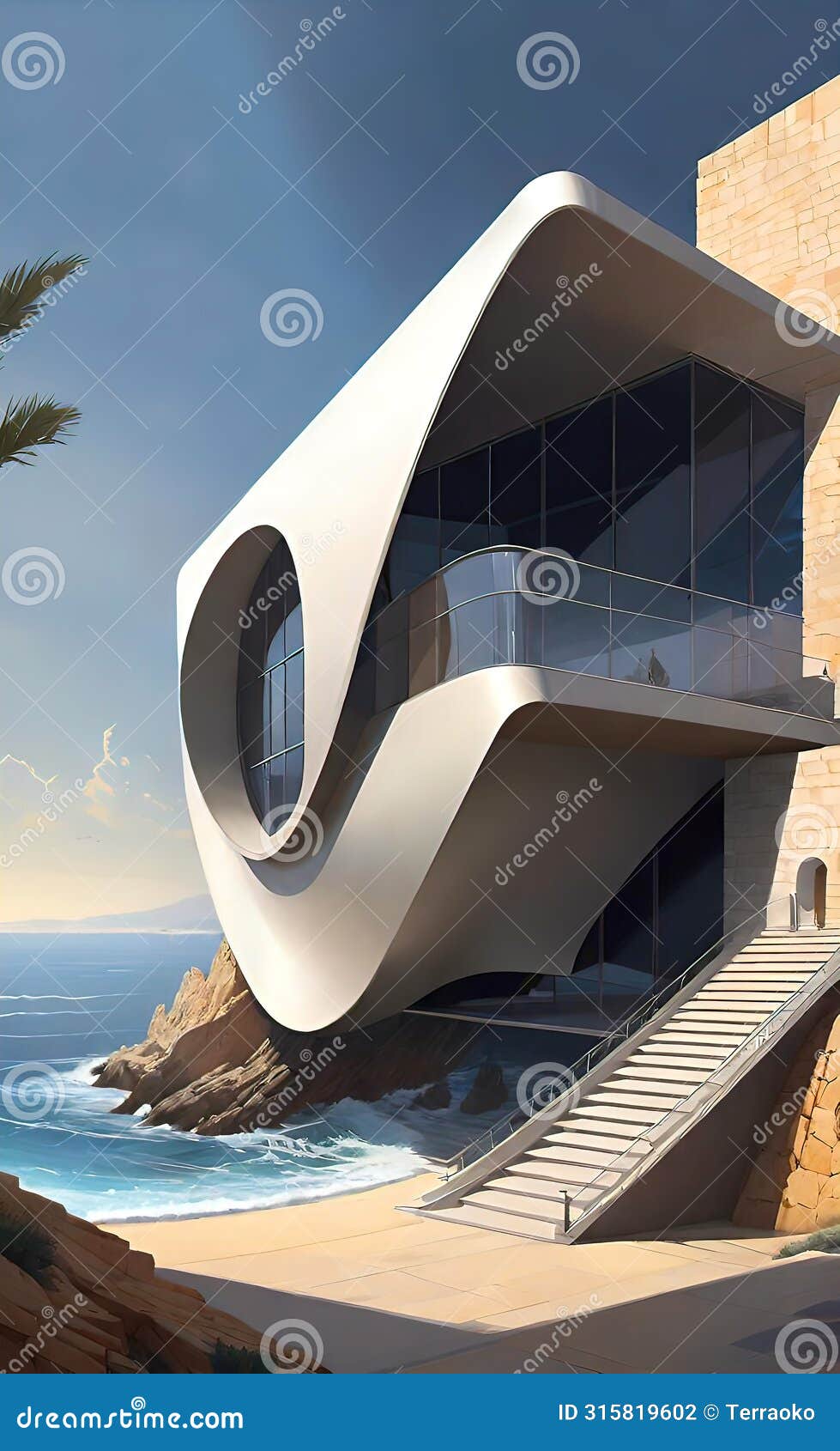 Shell and Clamshell Canopy with Brackets and Beautiful Shape, Modern ...