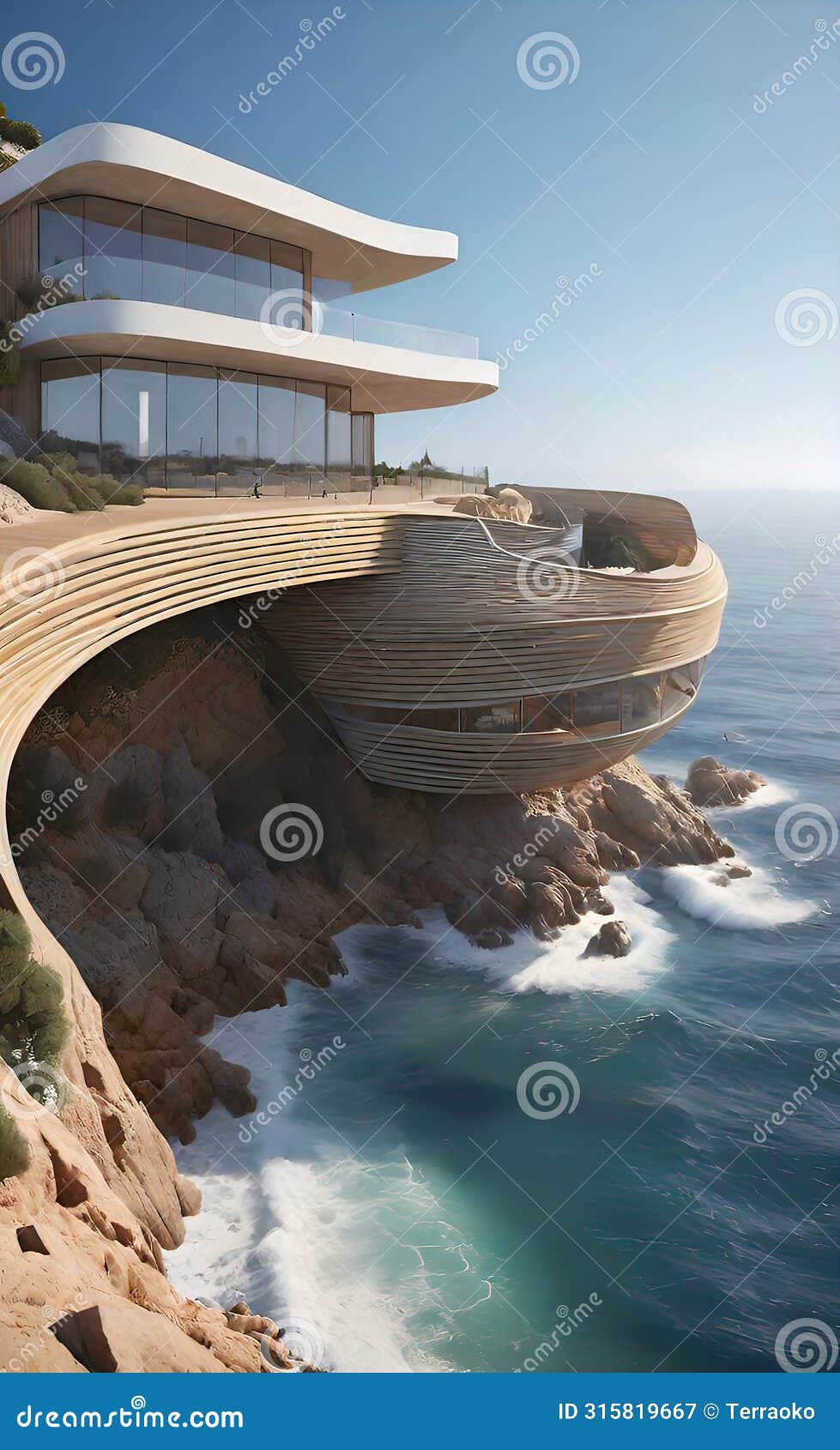 Shell And Clamshell Canopy With Brackets And Beautiful Shape, Modern ...