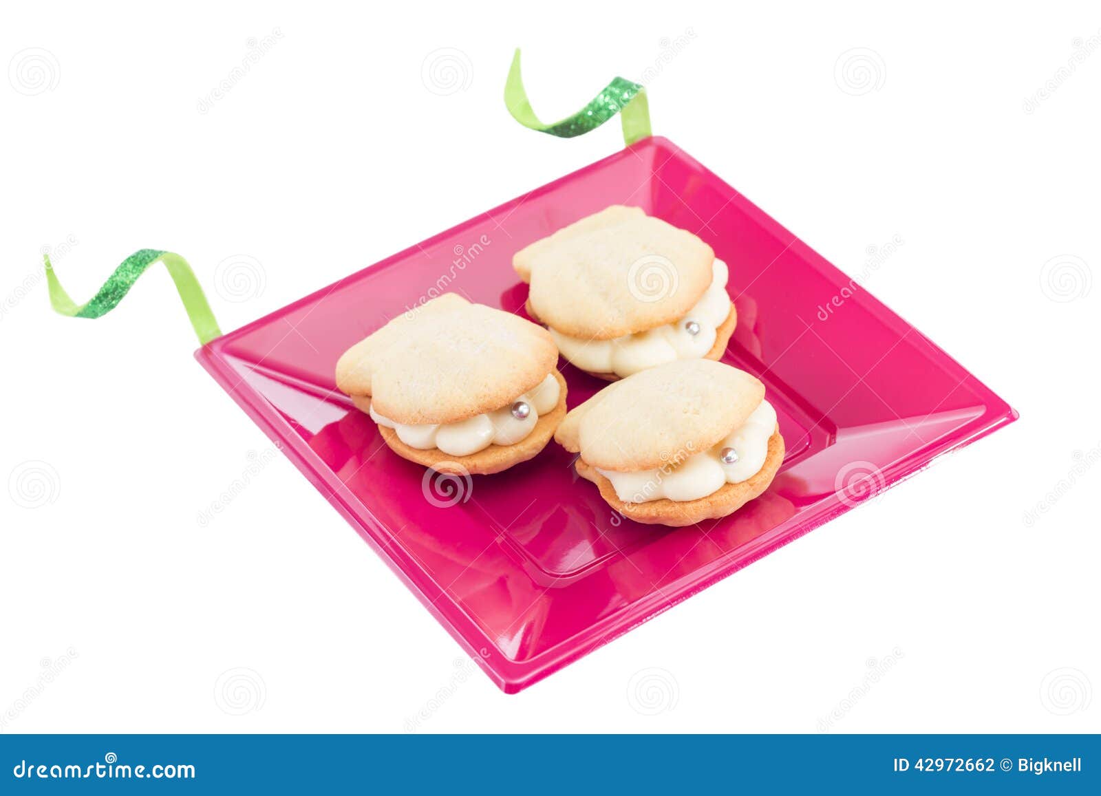 Shell Cookies stock photo. Image of confectionery, isolated - 42972662