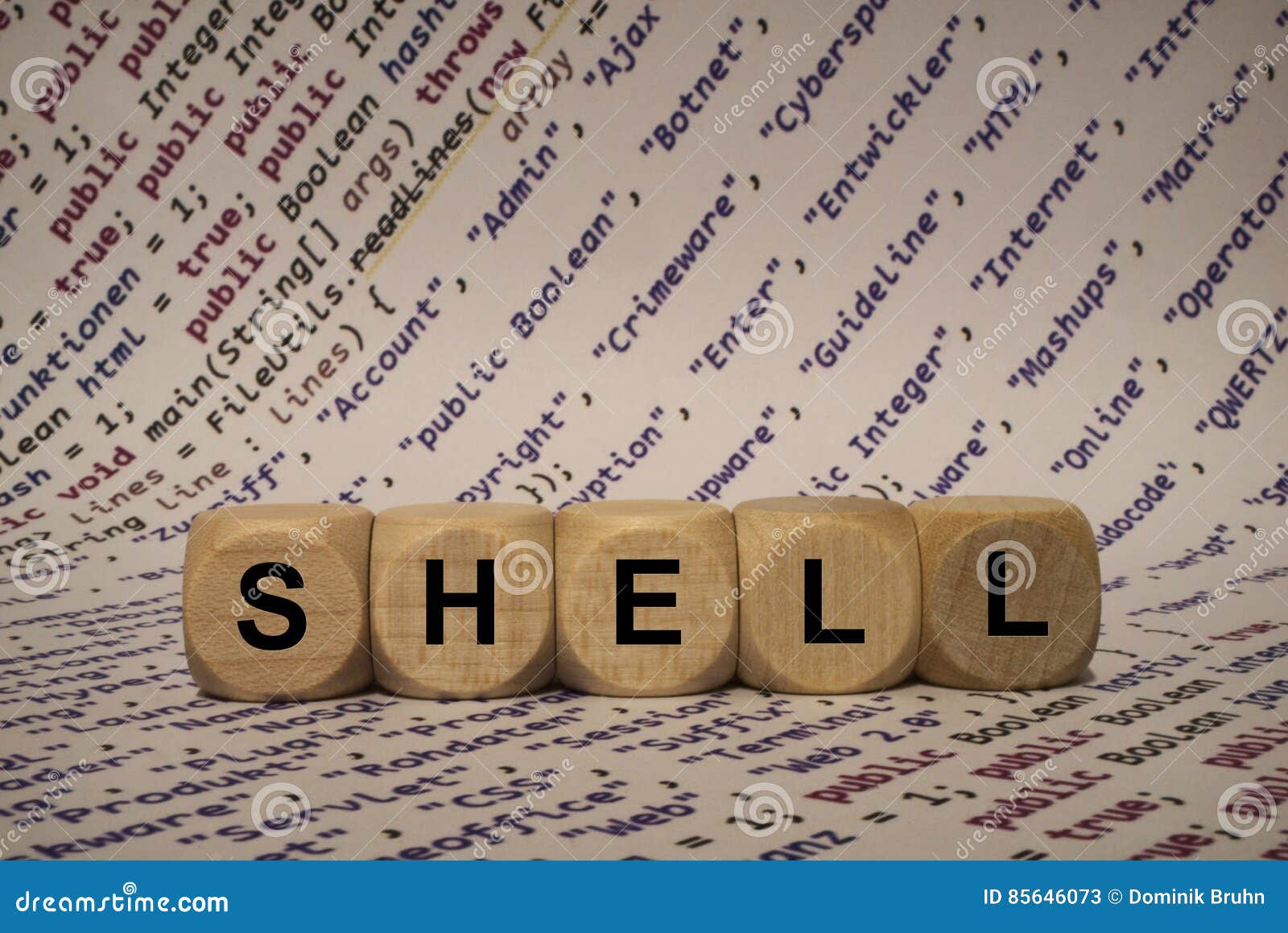 Shell - Cubo Com Letras E Palavras Do Computador, Software, Categorias ...
