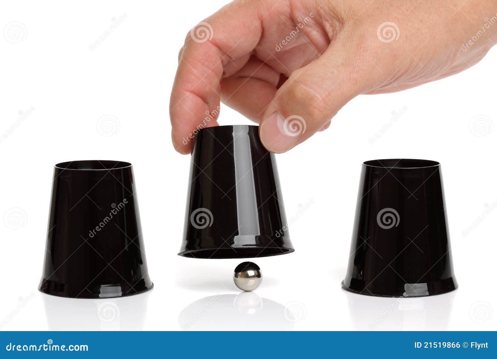 Shell game stock photo. Image of success, fake, game - 21519866