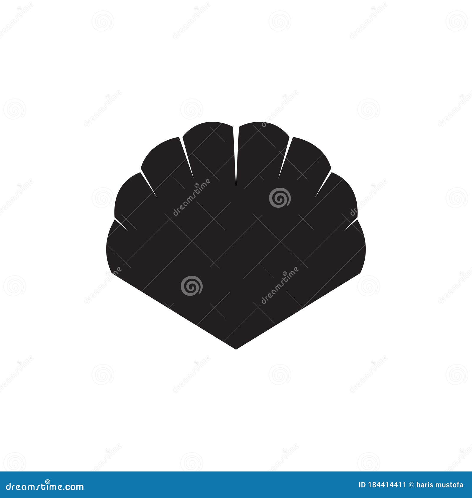 Shell Graphic Design Template Vector Isolated Stock Illustration ...