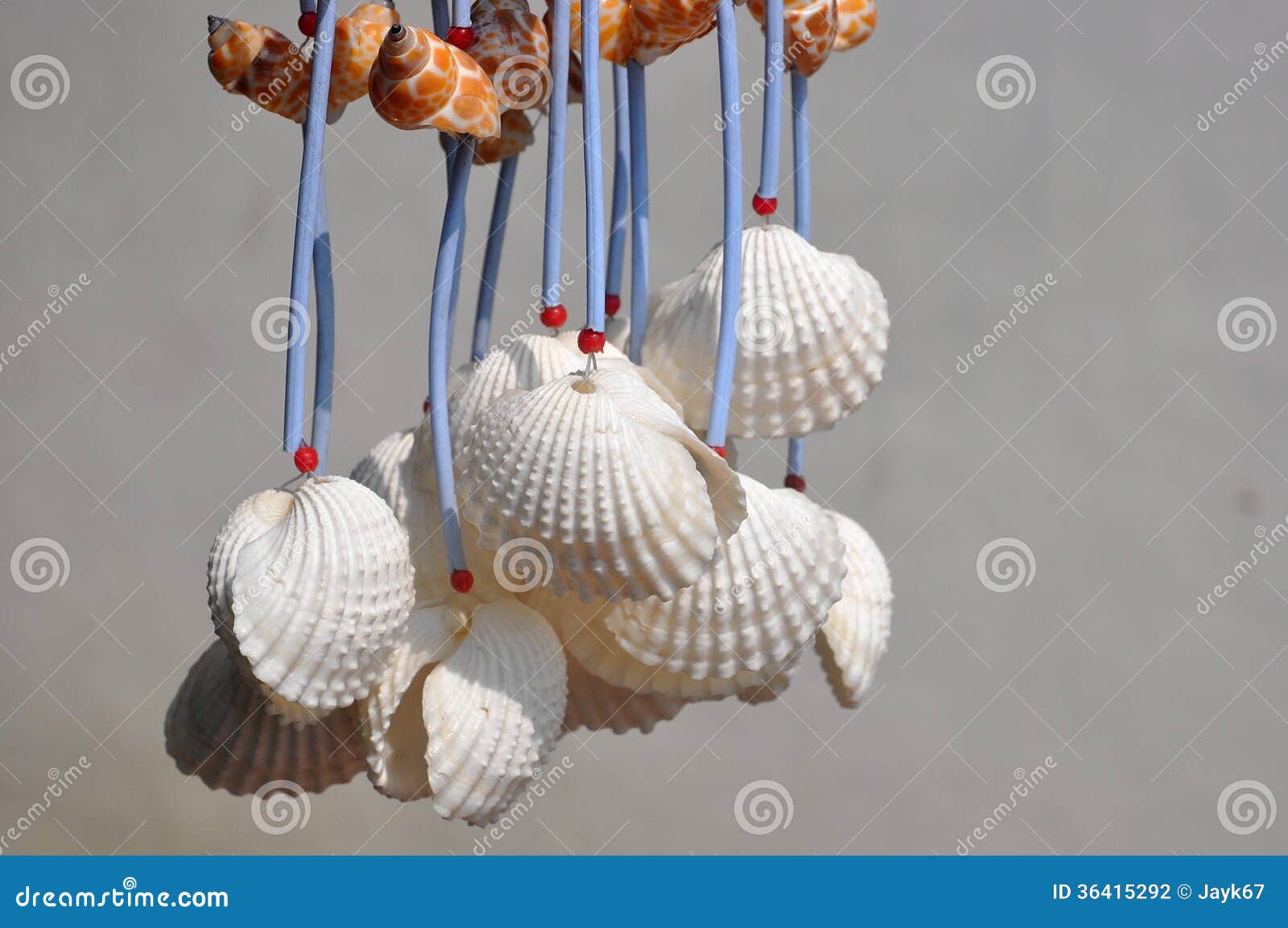 Shell handicraft hangings stock photo. Image of shell - 36415292