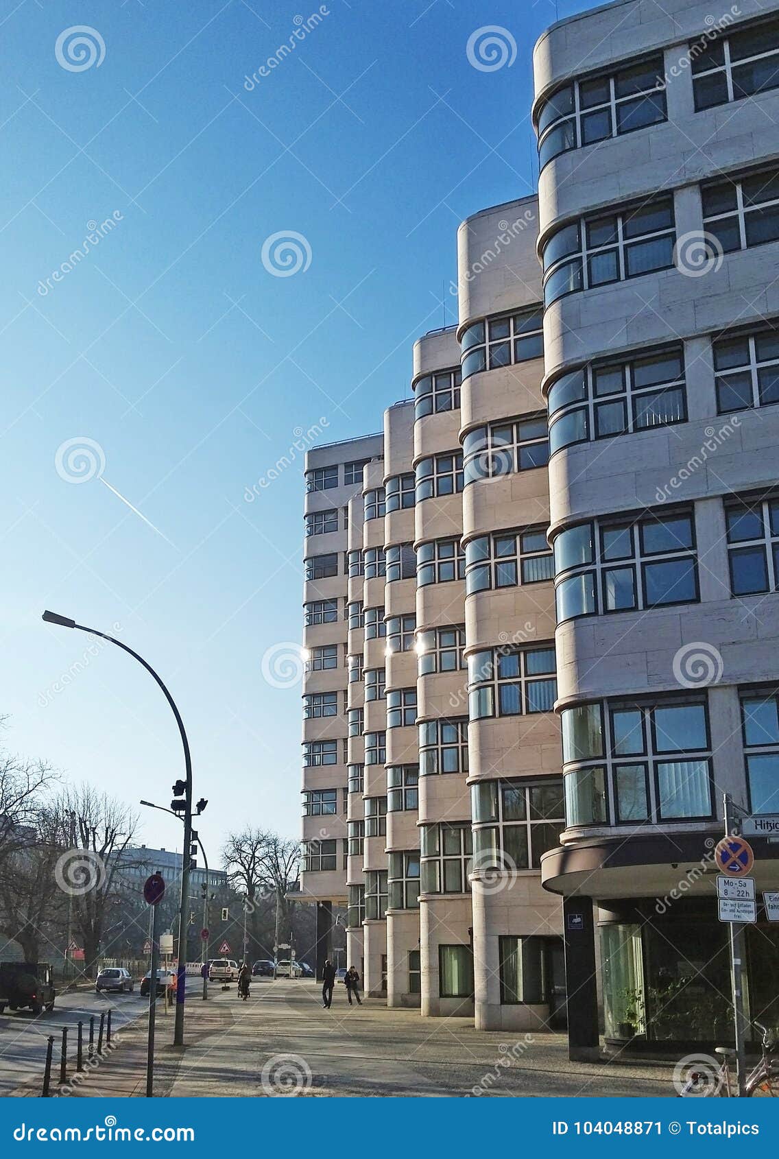 Shell Haus Berlin foto editorial. Imagem de arquitetura - 104048871