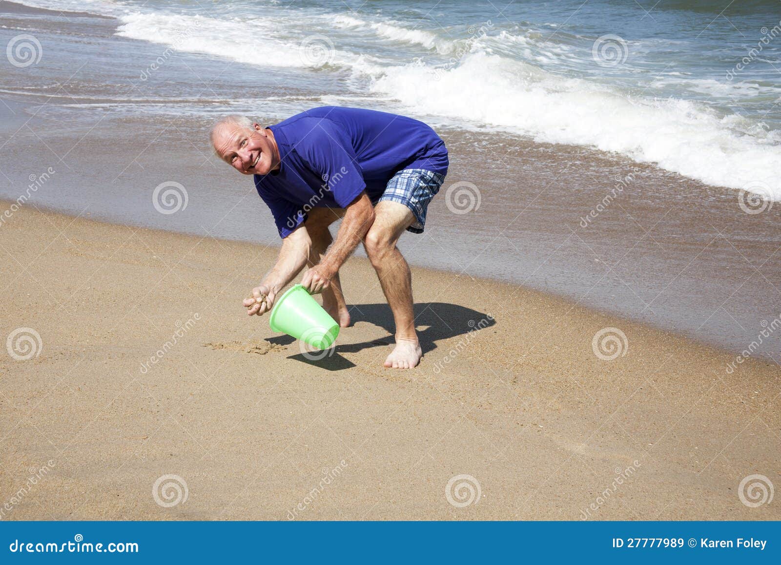 Shell Hunter stock image. Image of holiday, happy, comical - 27777989