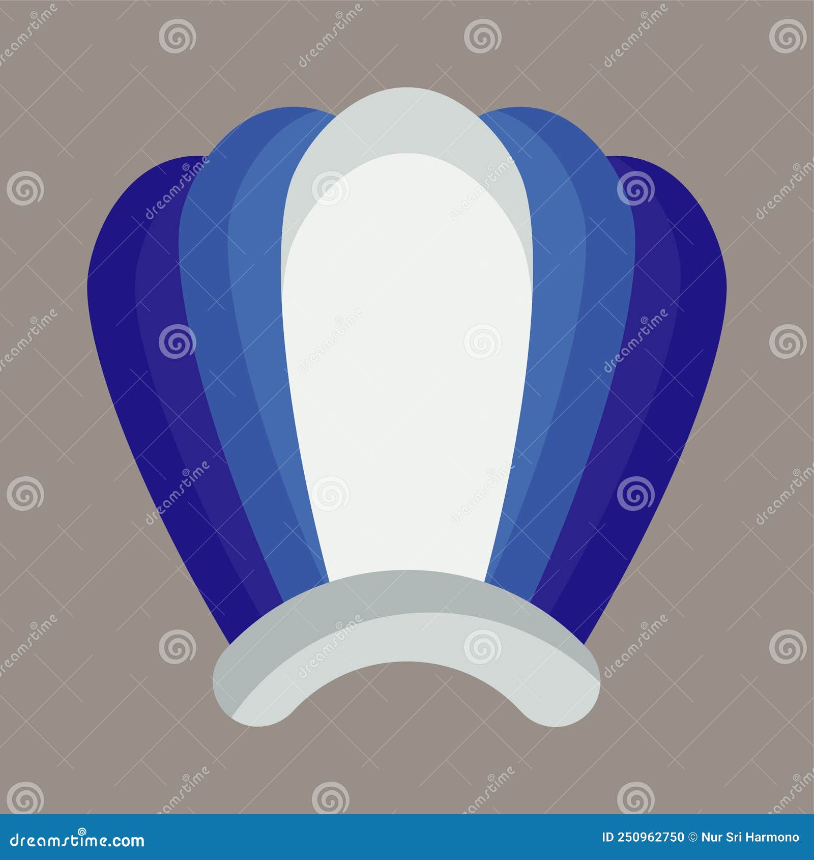 Shell Icon or Logo Illustration Vector Graphic with White Background ...