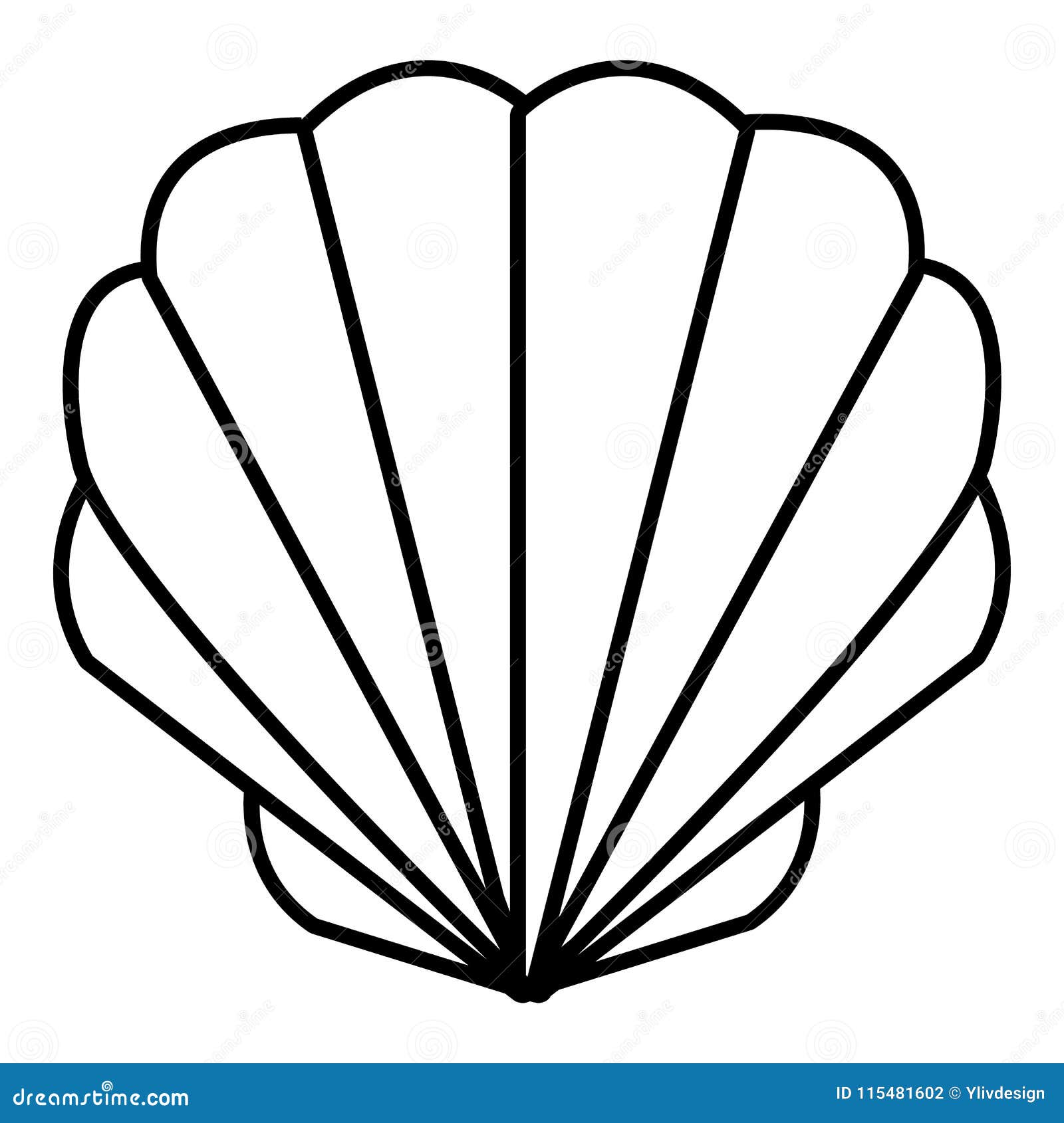 Shell icon, outline style stock vector. Illustration of animal - 115481602 Shell icon, outline style stock vector. Illustration of animal - 115481602