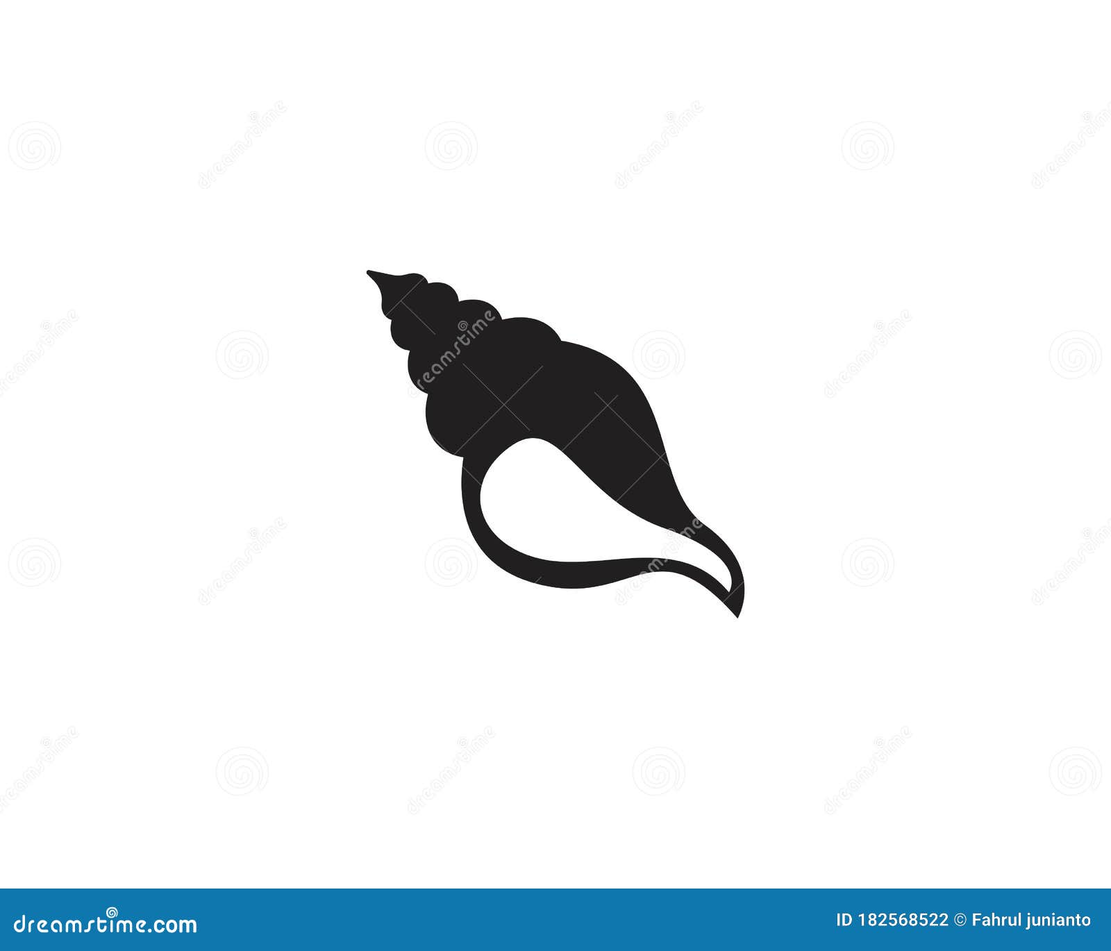 Shell Icon and Symbol Vector Template Stock Vector - Illustration of ...