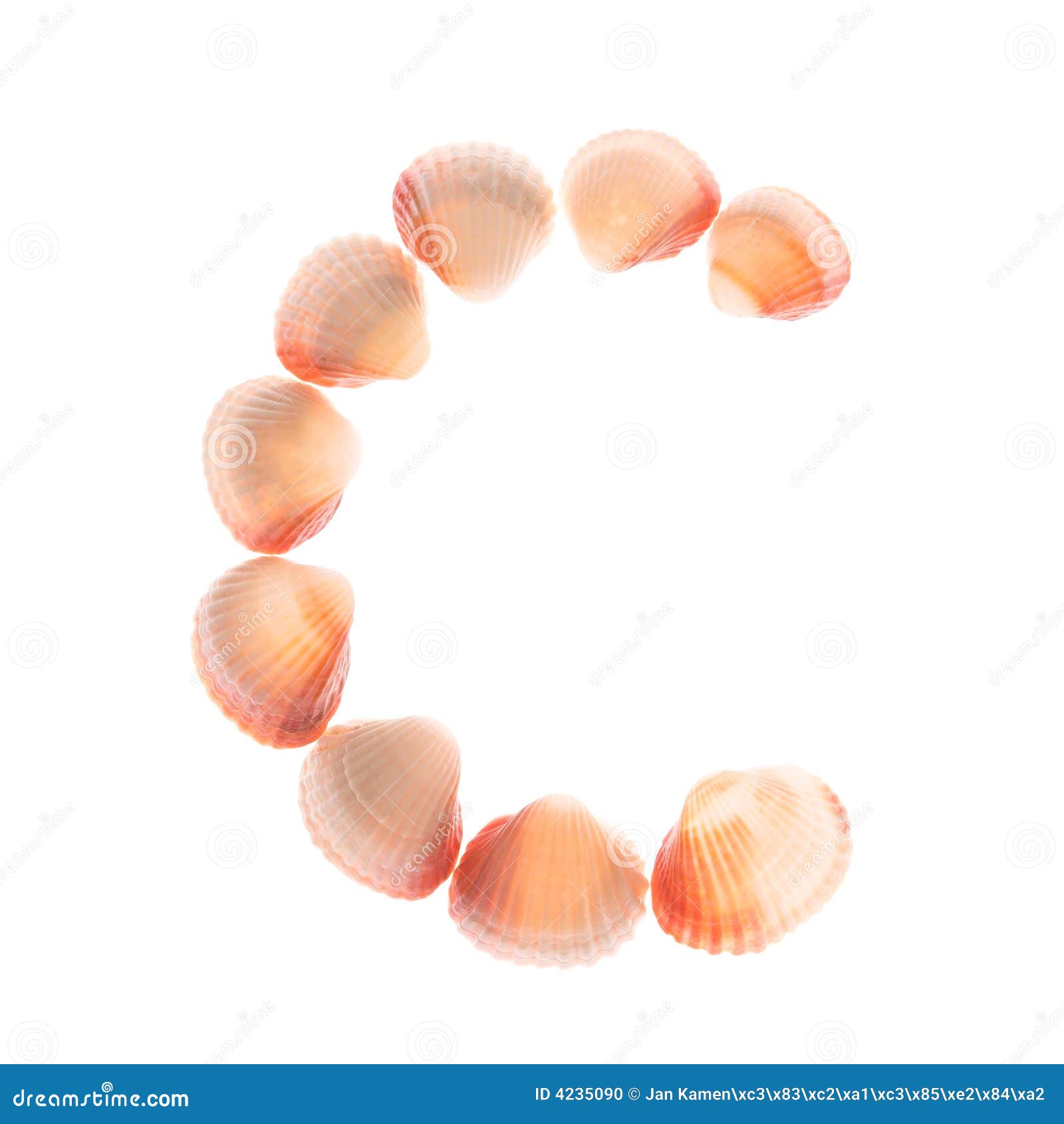 Shell Letter M Royalty-Free Stock Photography | CartoonDealer.com #4235081