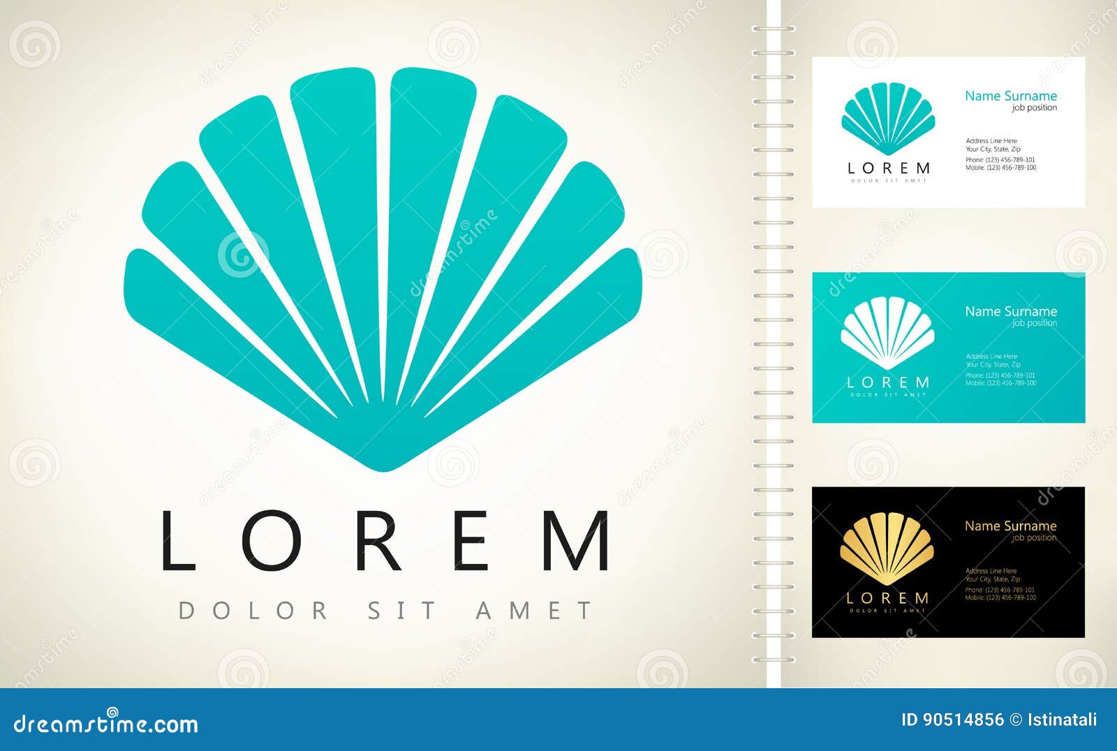 Shell Logo. Mollusk vector stock vector. Illustration of seafood - 90514856