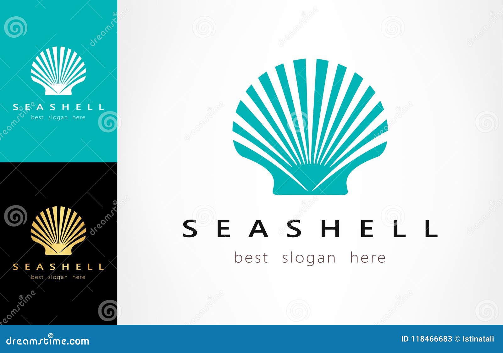 Shell Logo. Mollusk vector stock vector. Illustration of marine - 118466683