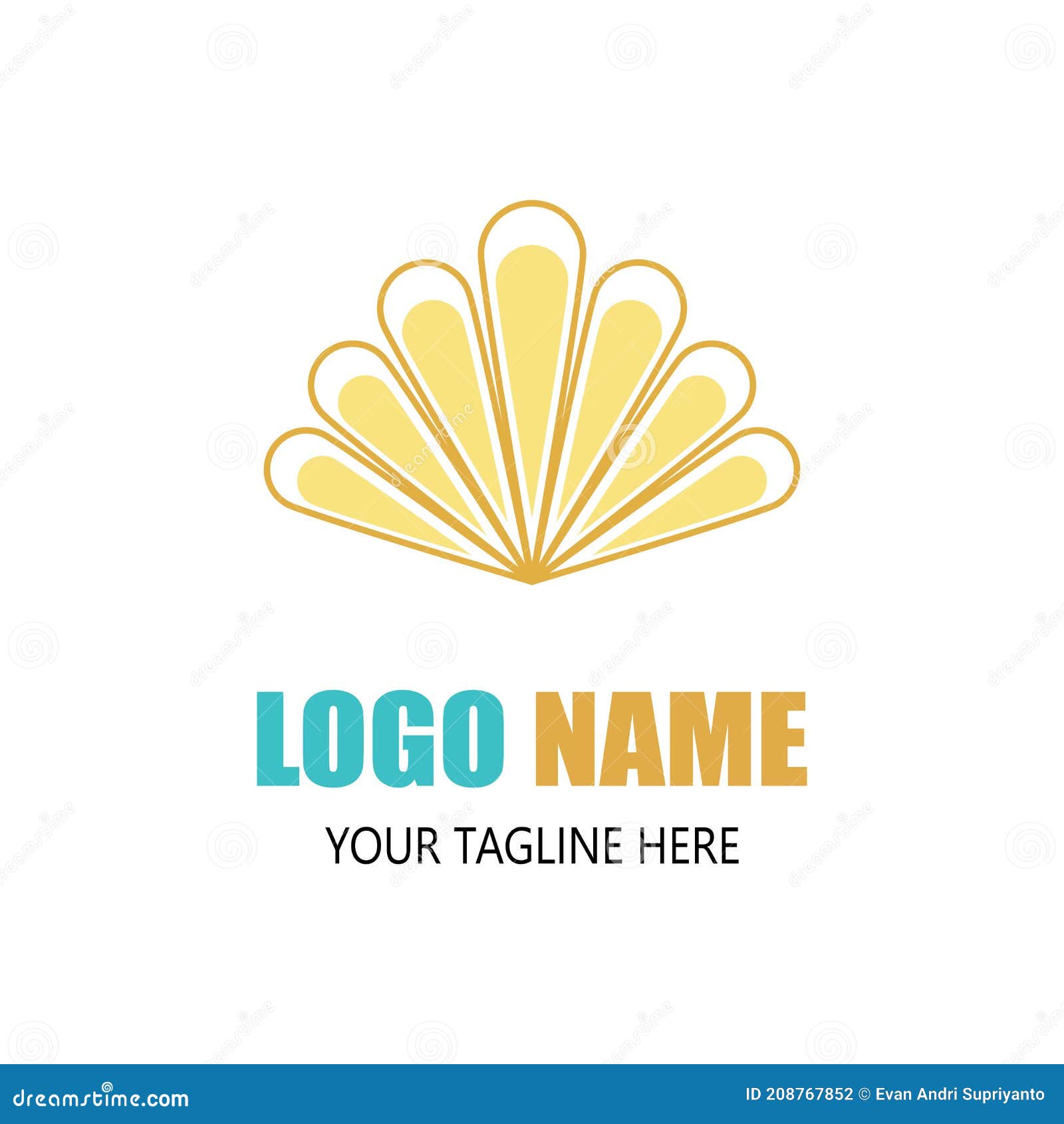 Shell Logo Template Vector Symbol Nature Stock Vector - Illustration of ...