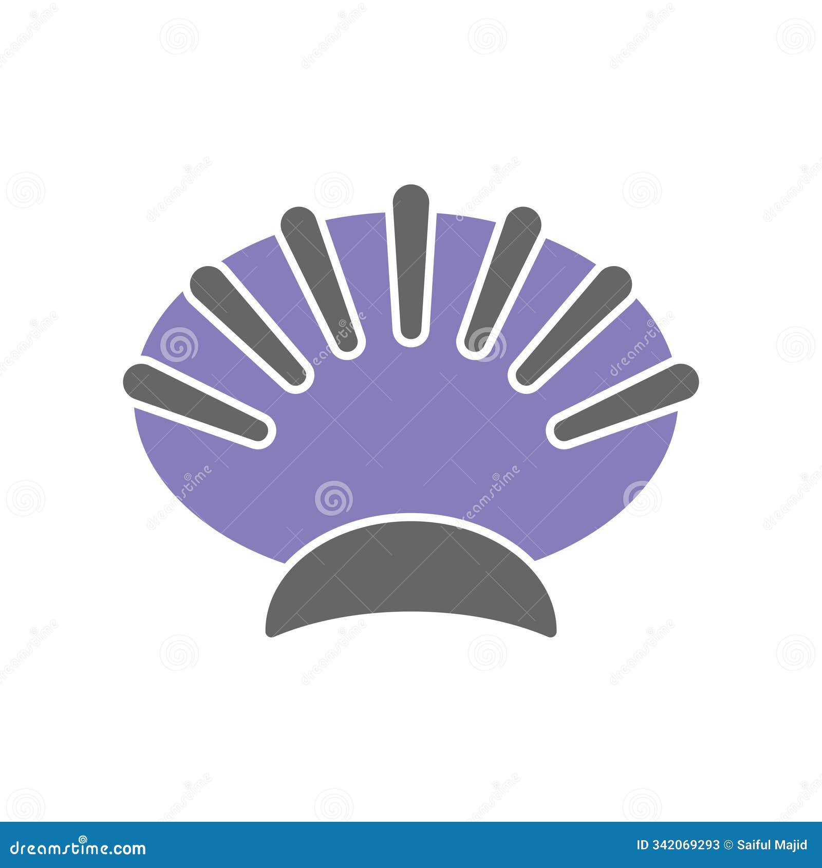 Shell Logo Template Icon stock illustration. Illustration of line ...