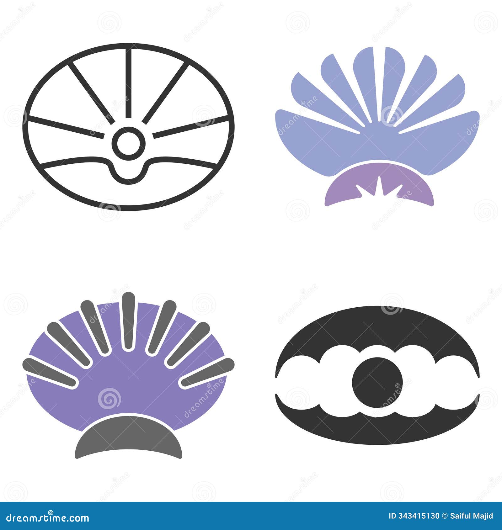 Shell Logo Template Icon stock illustration. Illustration of food ...