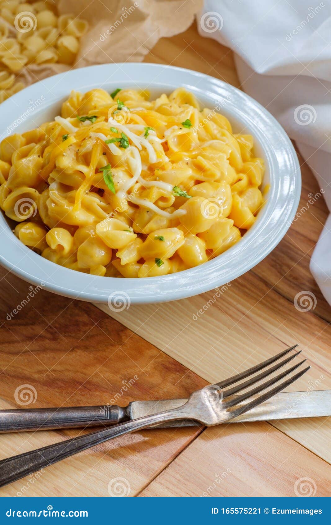 Shell Mac N Cheese stock image. Image of dinner, macaroni - 165575221