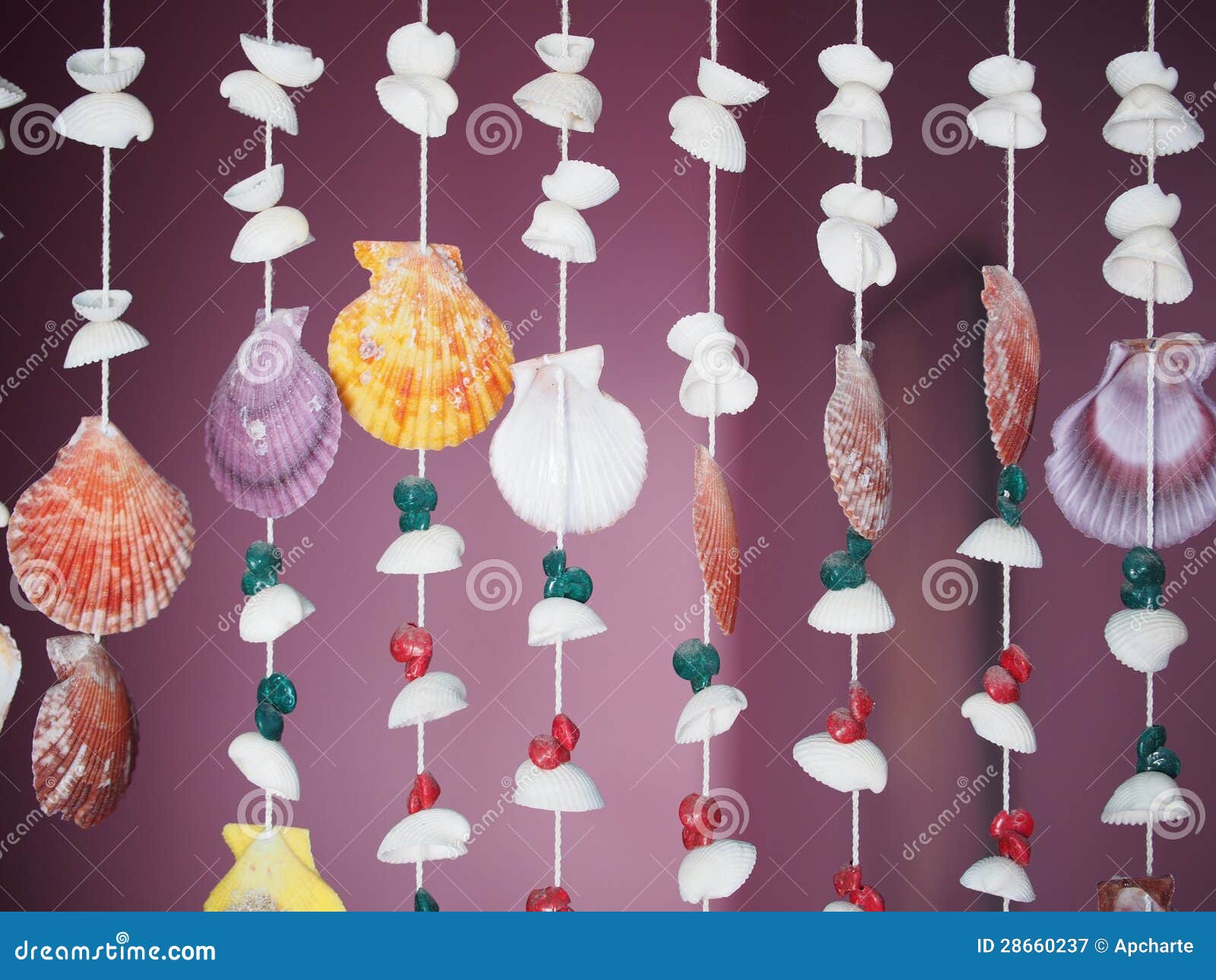 The shell mobile stock image. Image of decorate, colorful - 28660237