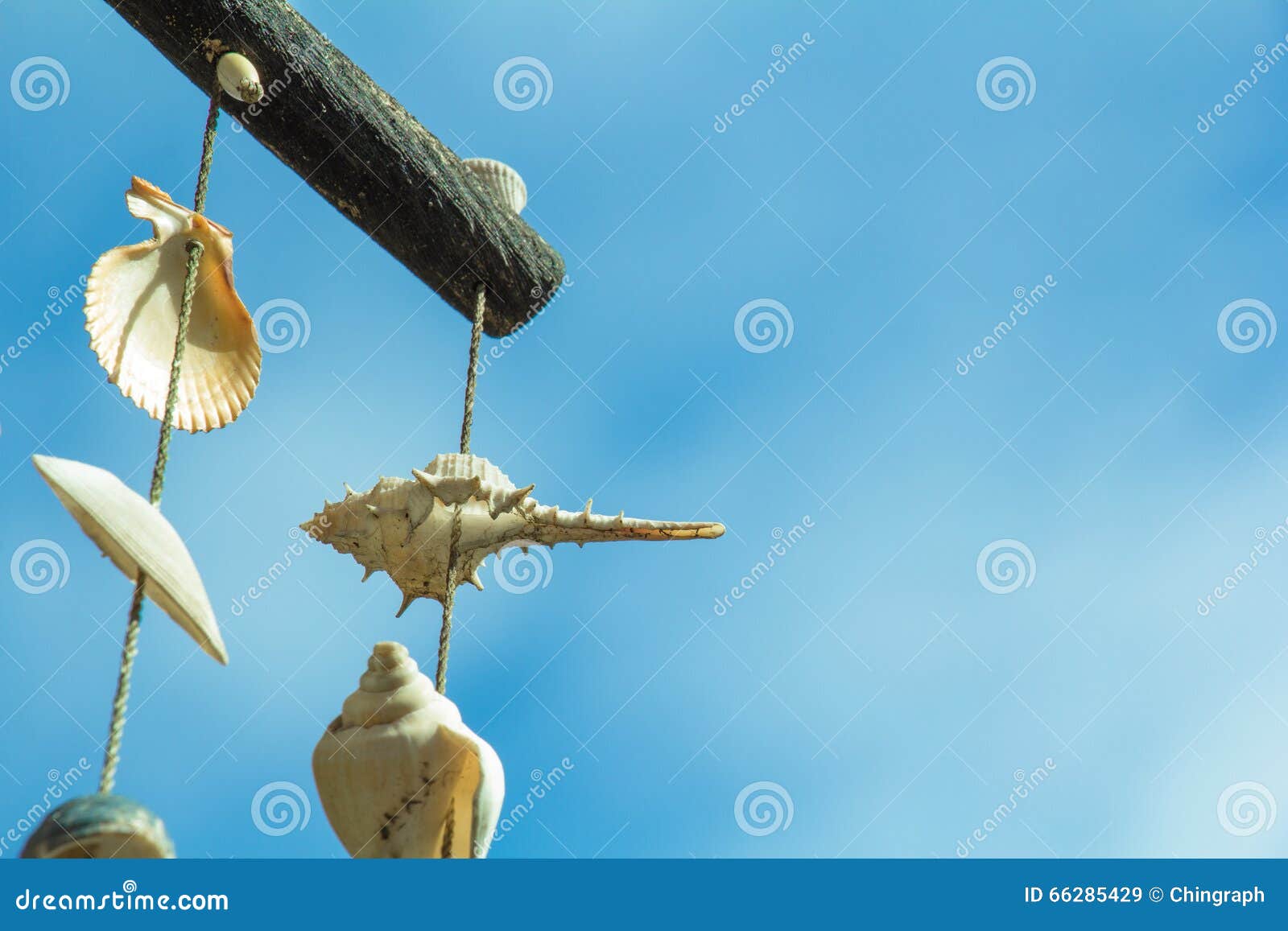 Shell mobile on clear sky stock image. Image of interesting - 66285429