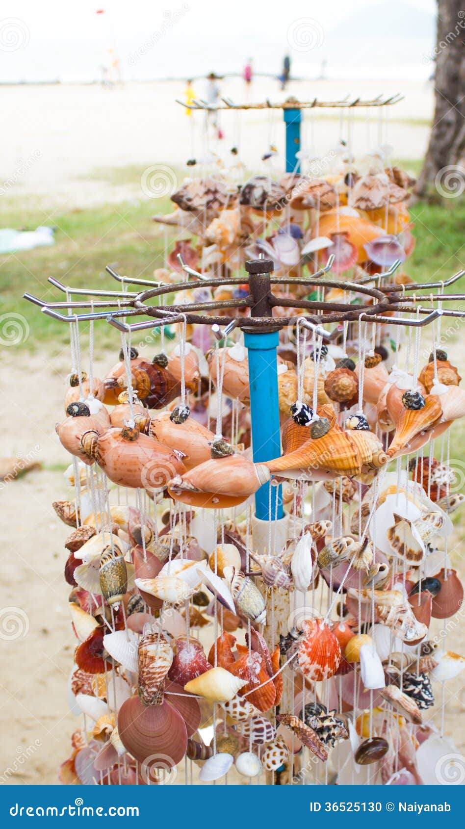 Shell mobile for sell stock photo. Image of crafts, ornament - 36525130