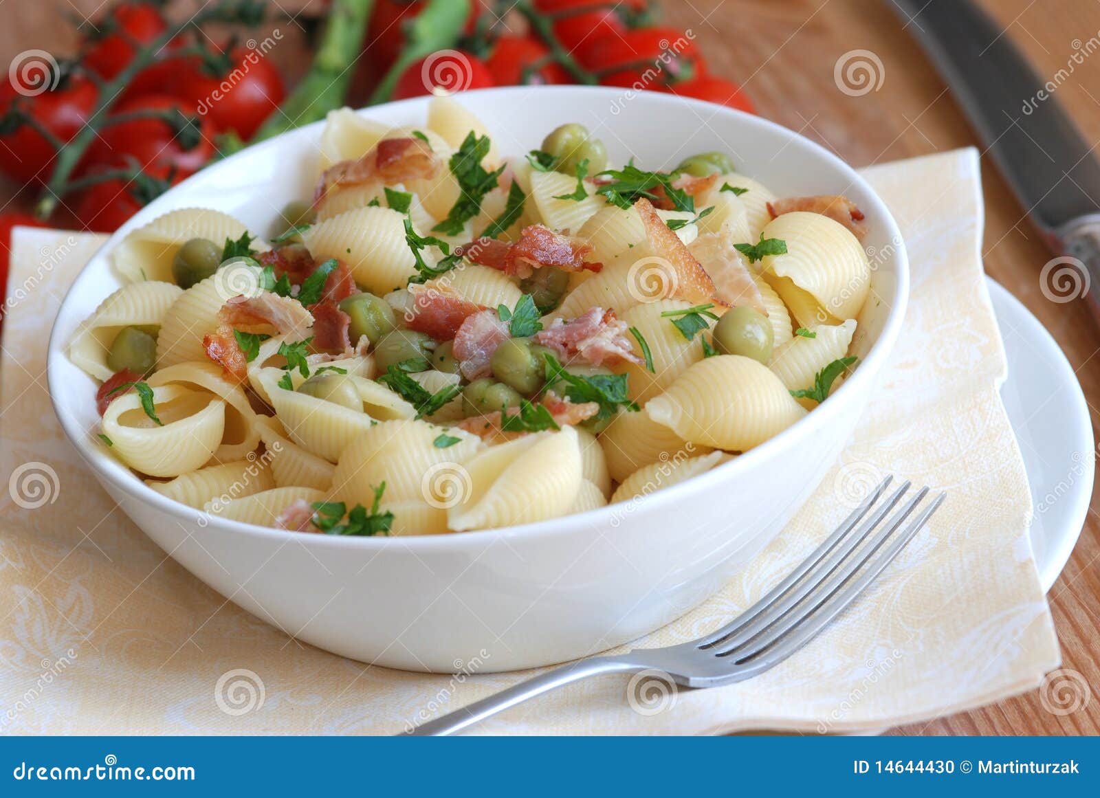 Shell pasta stock photo. Image of lunch, pasta, italian - 14644430