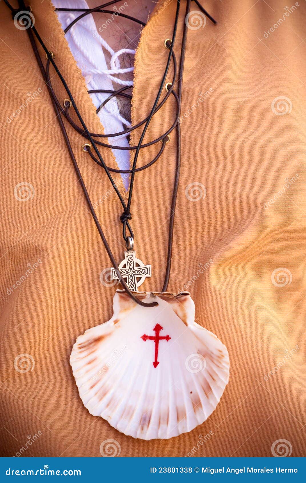 Shell of Santiago stock photo. Image of spain, jacobean - 23801338