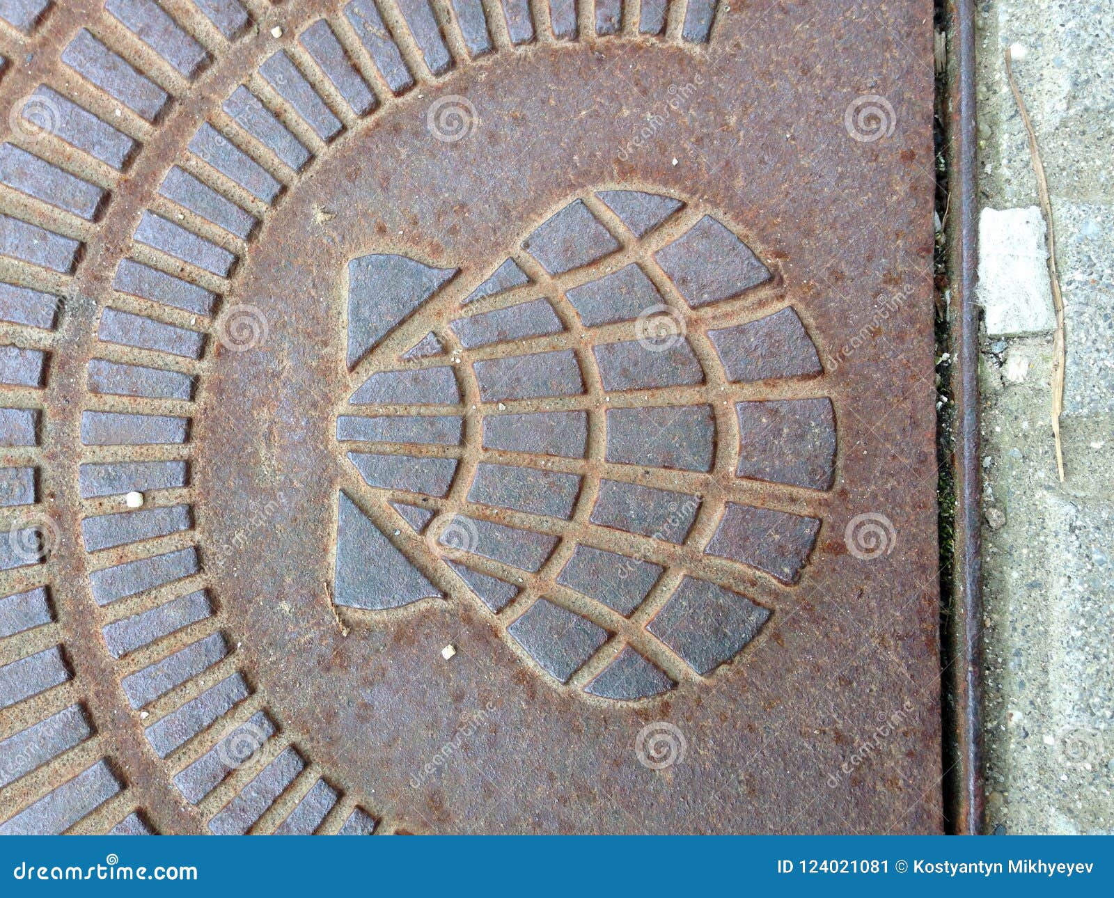 Shell Scallop Symbol of the Way of St. James Stock Image - Image of ...
