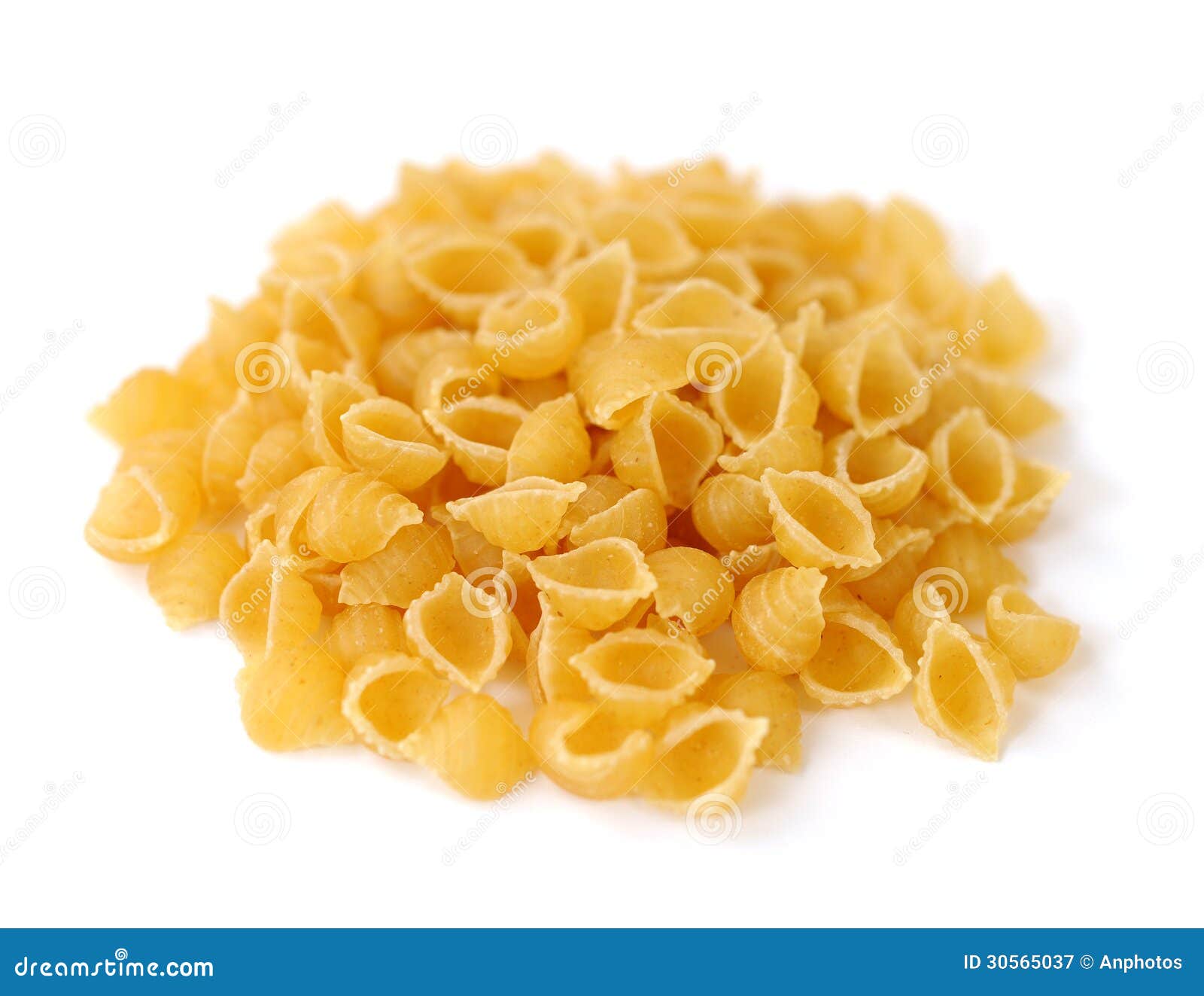 Shell shape pasta stock image. Image of type, pile, texture - 30565037