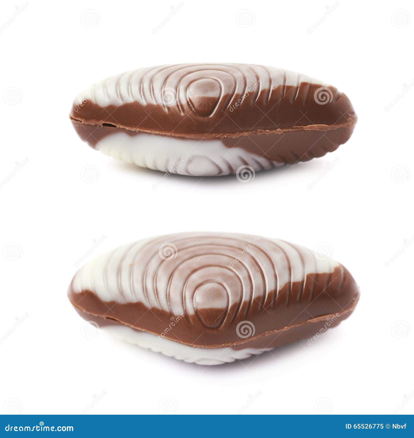 Shell Shaped Chocolate Candy Stock Image - Image of color, eating: 65526775